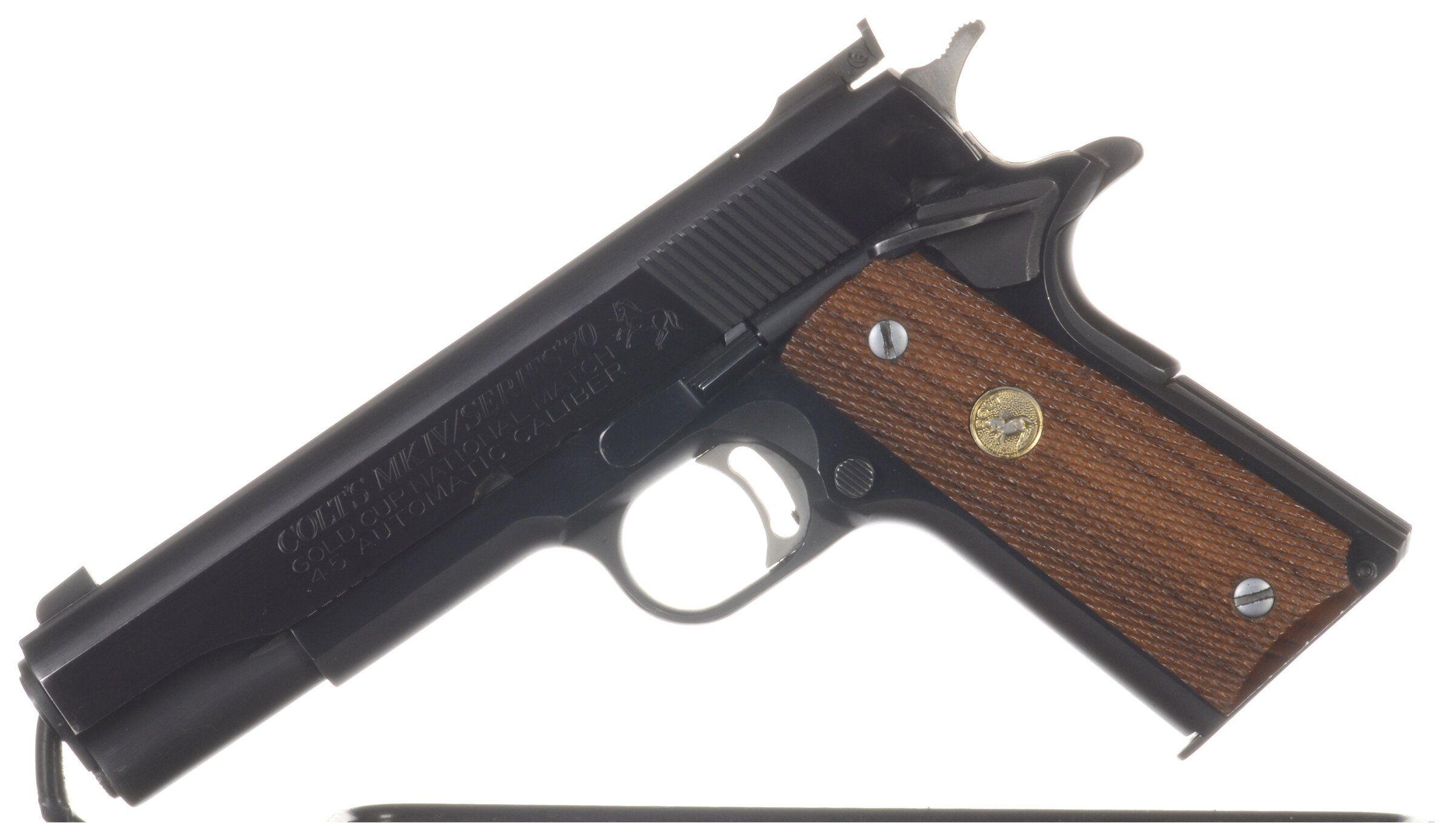 Colt Mk IV Series 70 Gold Cup National Match Pistol | Rock Island Auction