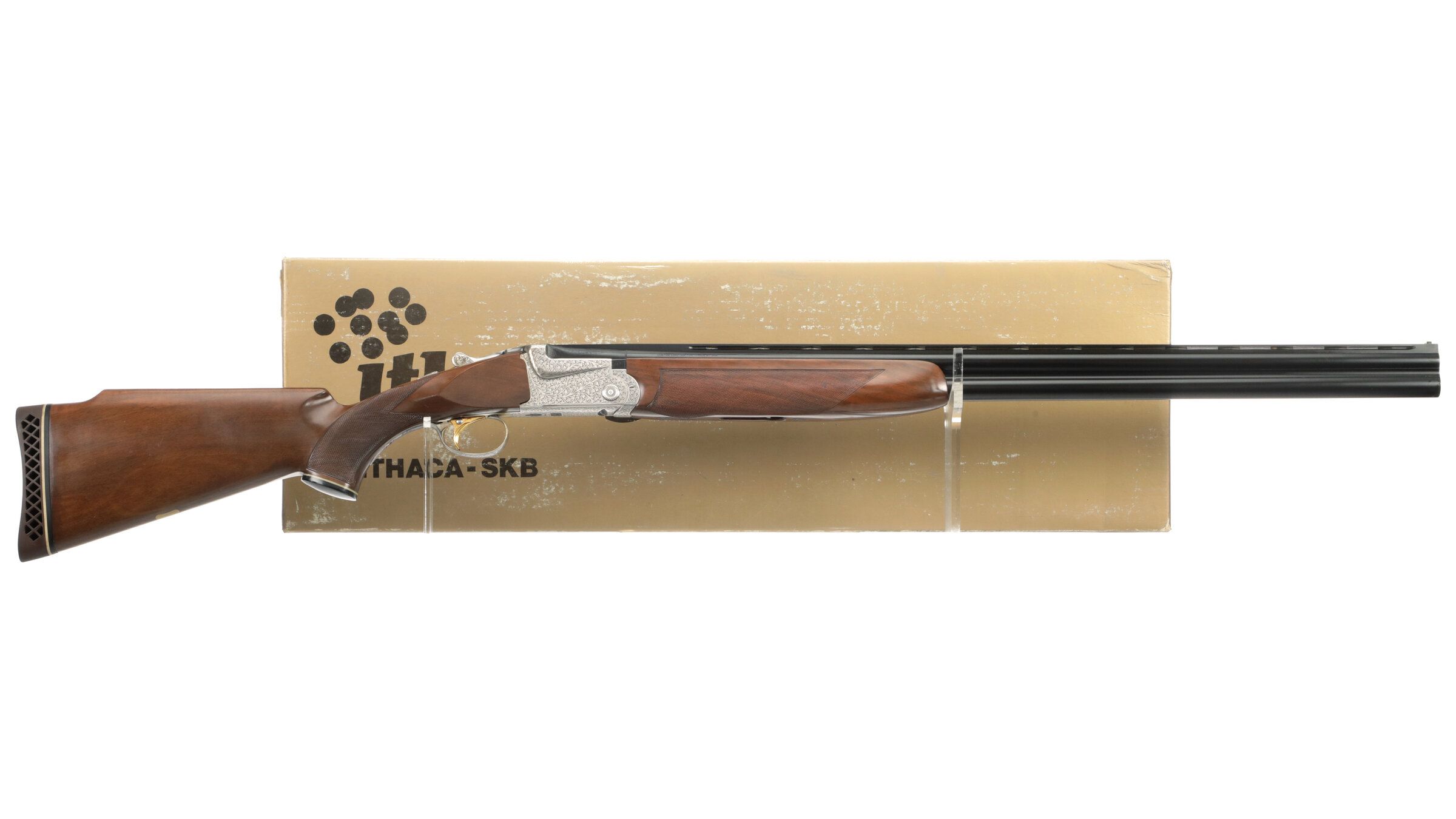 Engraved Ithaca/SKB Model 700 Over/Under Shotgun with Box | Rock Island ...
