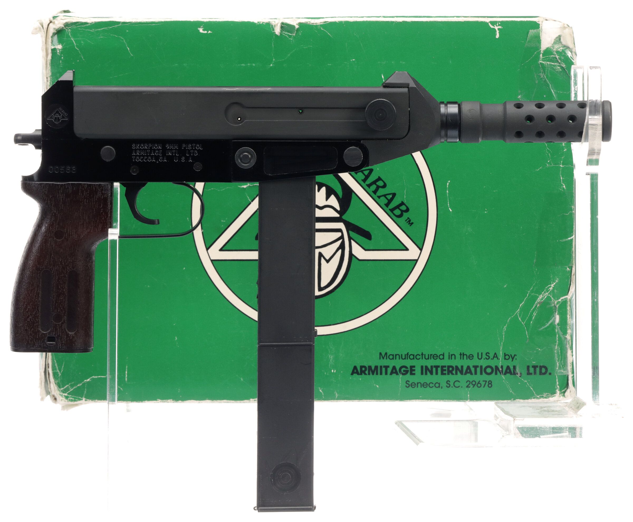 Armitage International Scarab Skorpion Semi-Automatic Pistol | Rock ...