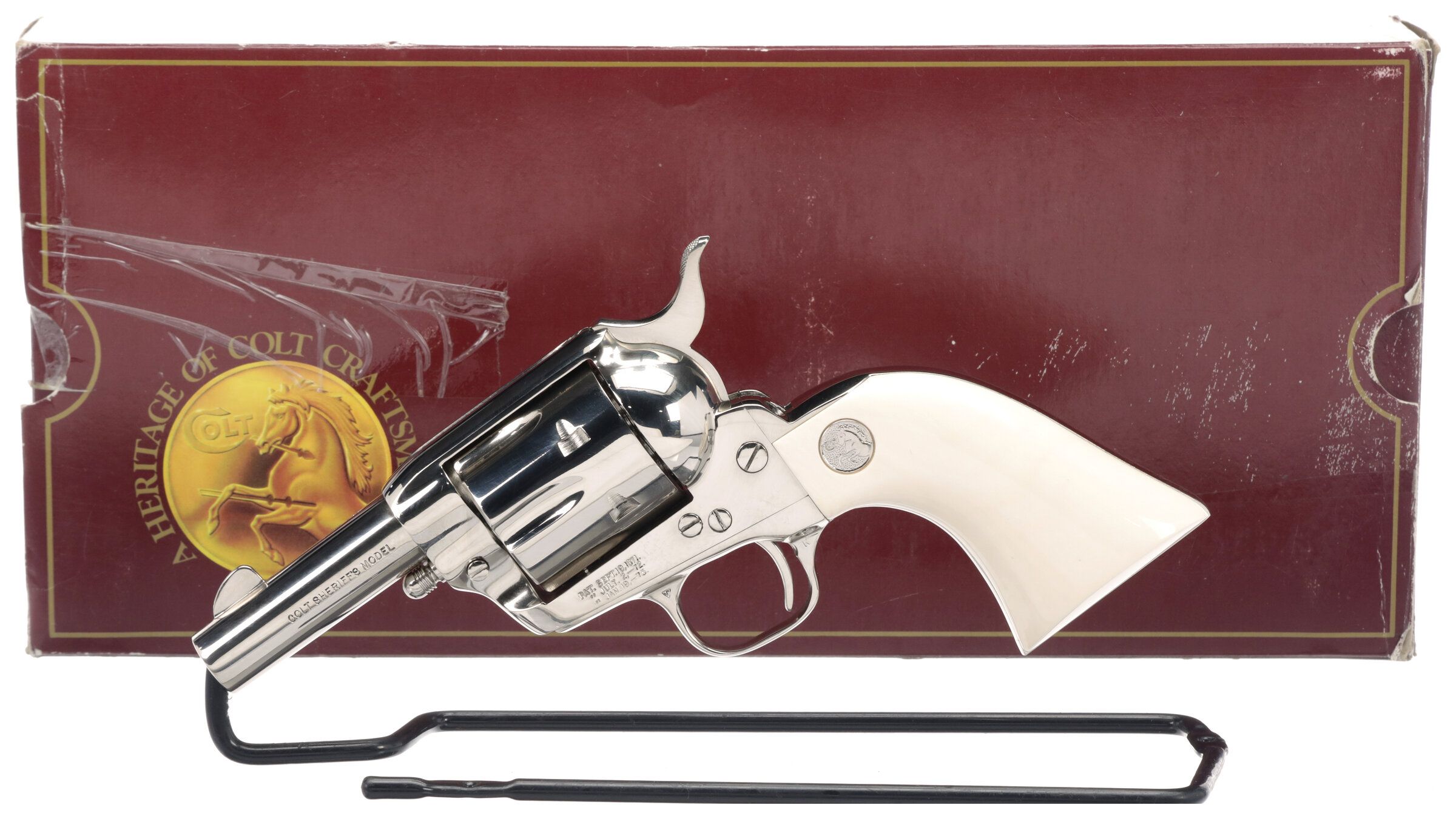 Colt Third Generation Sheriff's Model Revolver with Box | Rock Island ...