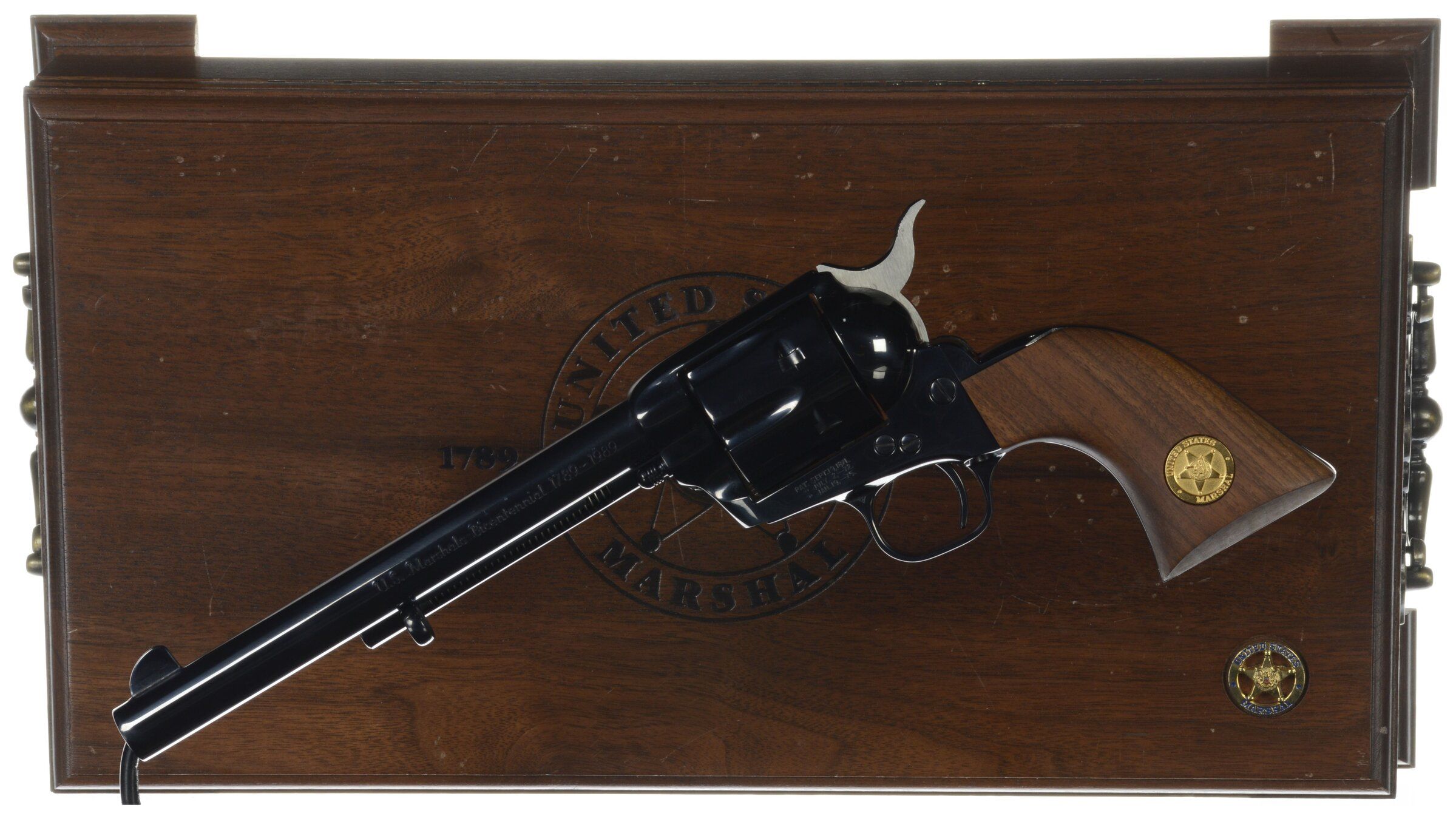 Colt U.S. Marshal Edition Single Action Revolver with Case | Rock ...