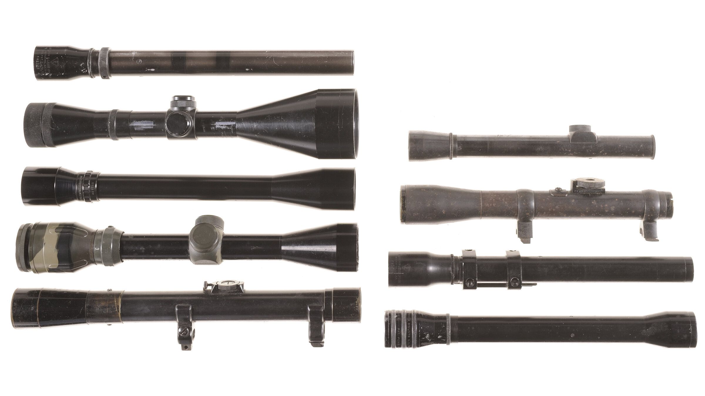Nine Scopes | Rock Island Auction