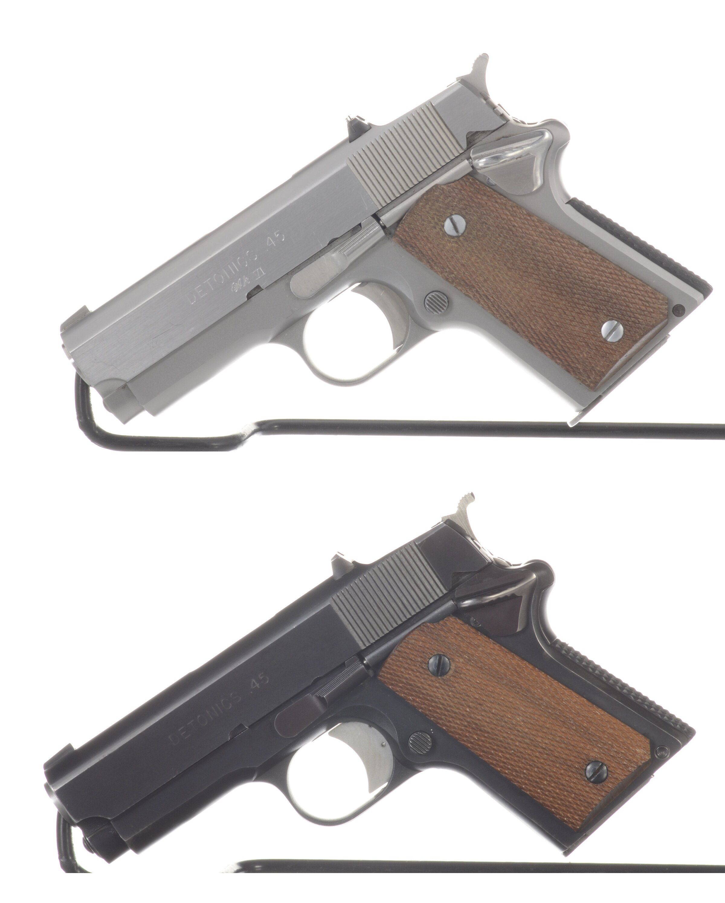 Two Detonics Semi-Automatic Pistols | Rock Island Auction