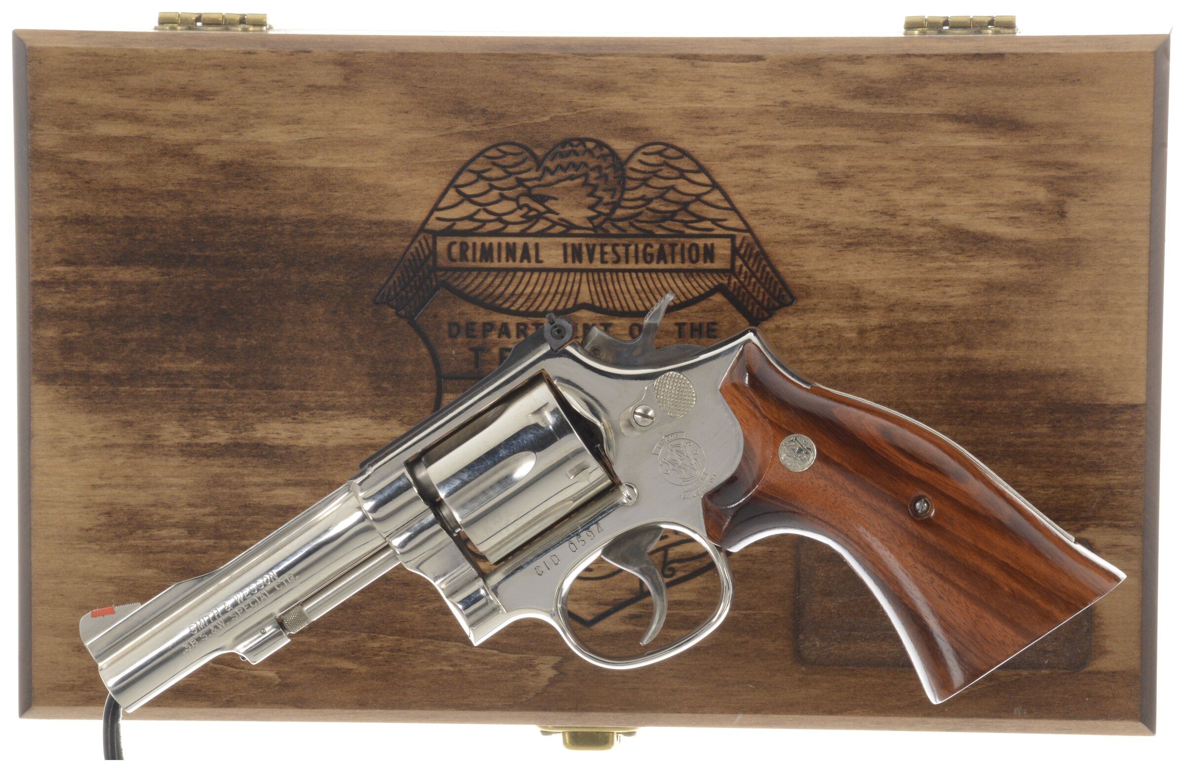 Smith & Wesson Model 15-4 U.S. Treasury IRS-CID Revolver | Rock Island ...