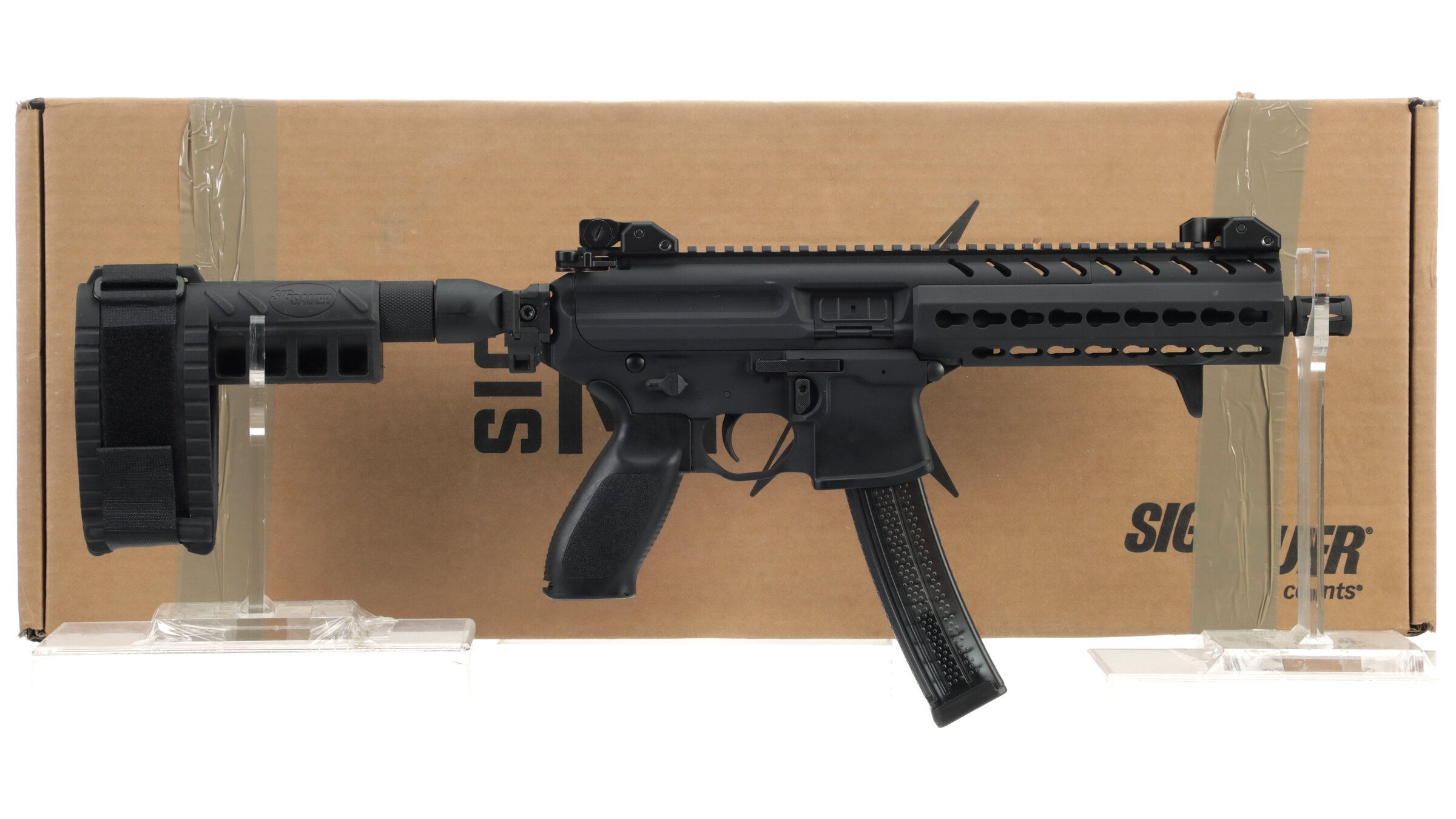 Sig Sauer Mpx Semi Automatic Pistol With Factory Box Rock Island Auction