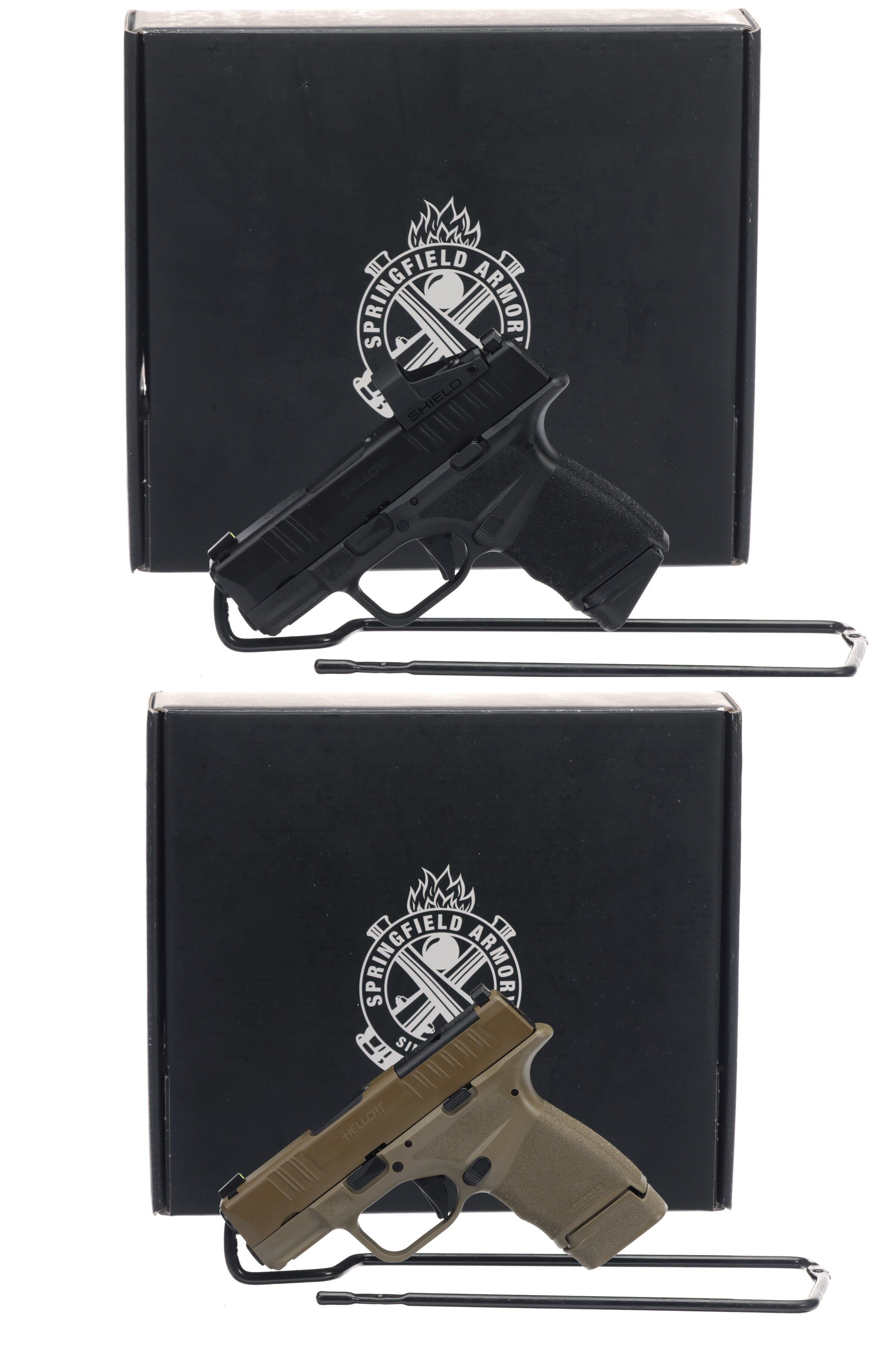 Two Springfield Armory Hellcat Semi-Automatic Pistols with Boxes | Rock ...