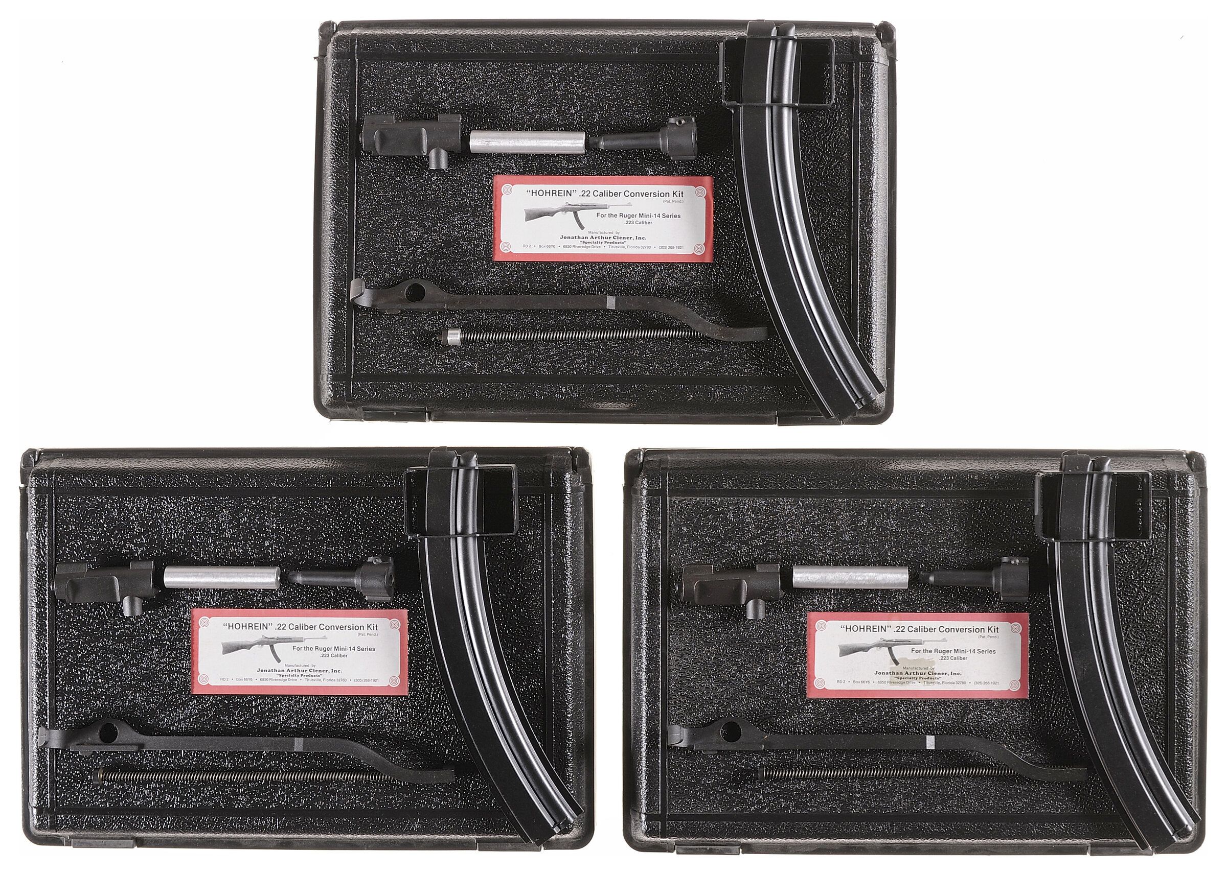 Three Jonathan Arthur Ciener "HOHREIN" Mini-14 Conversion Kits | Rock ...