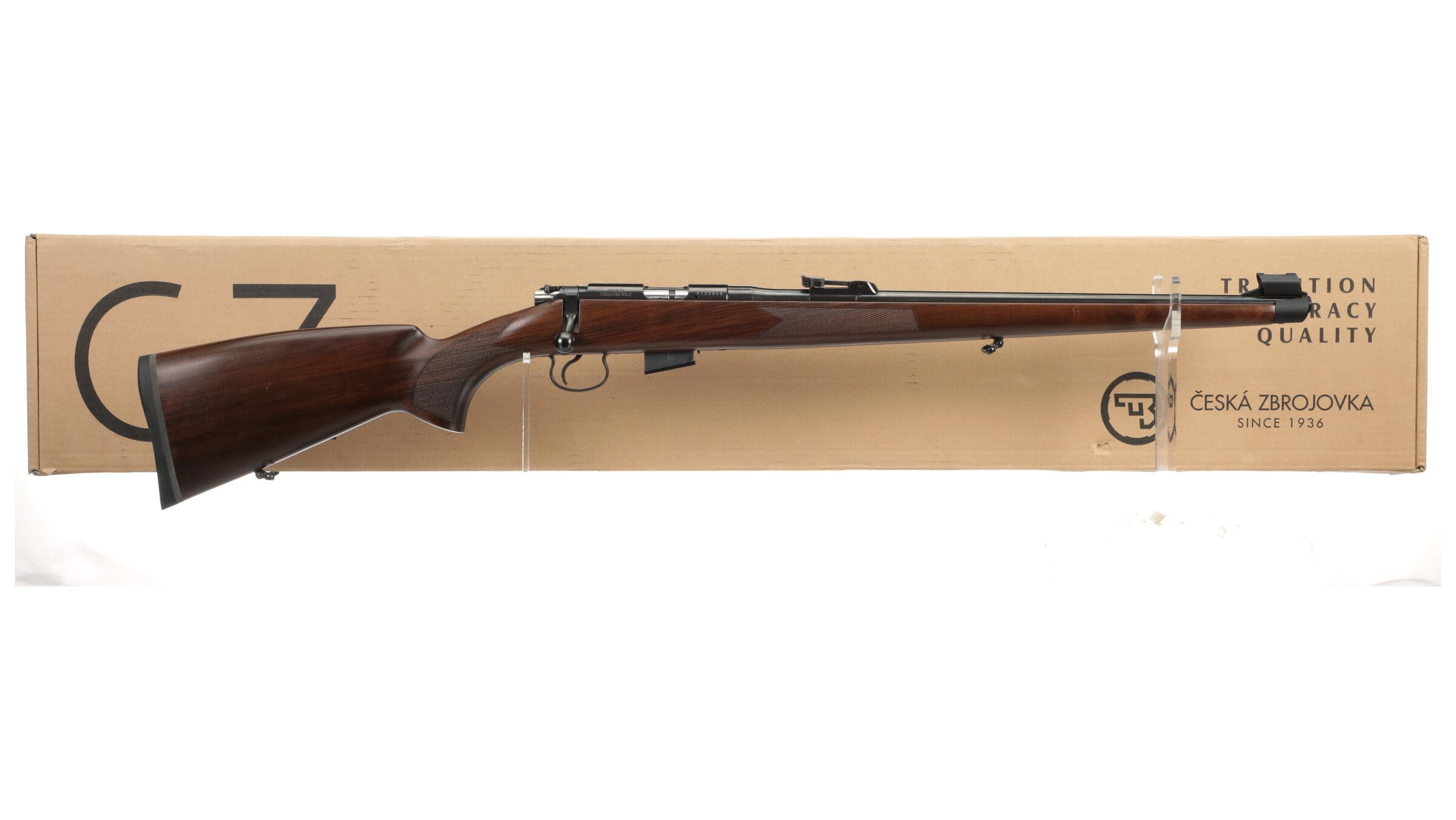 CZ Model 452-2E American Mannlicher Bolt Action Rifle with Box | Rock ...