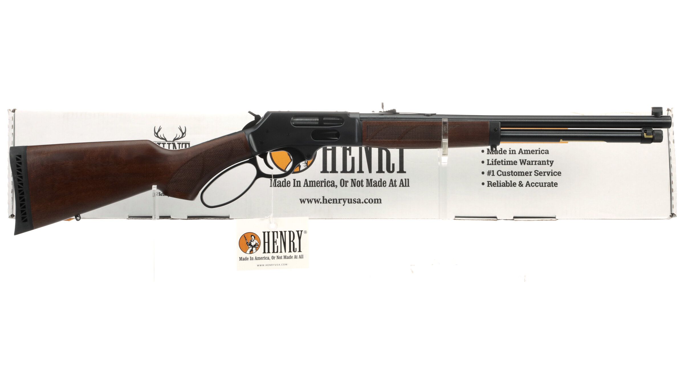 Henry Repeating Arms Model H010g Lever Action Rifle With Box Rock