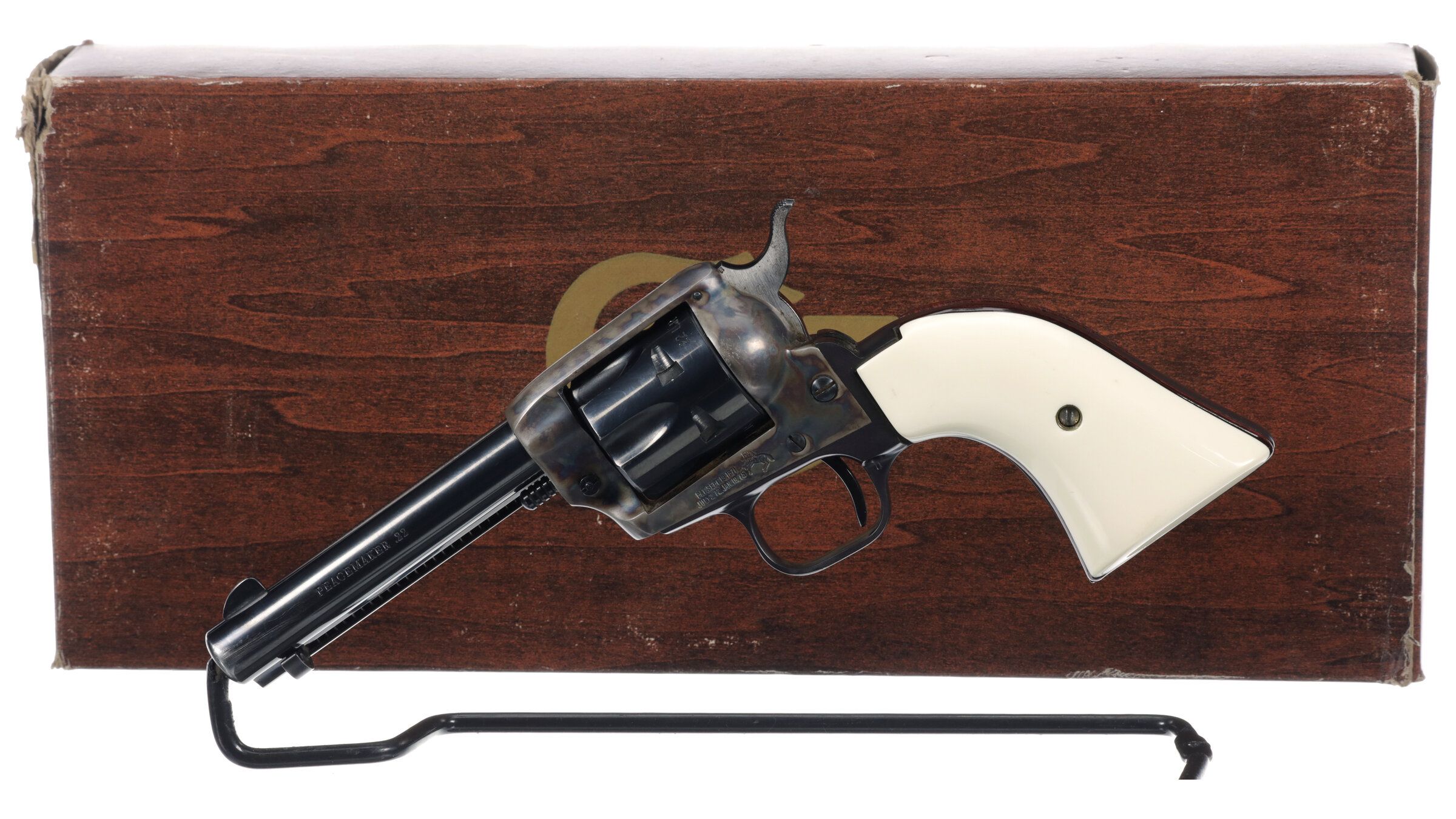 Colt Peacemaker .22 Dual Cylinder Revolver with Box | Rock Island Auction