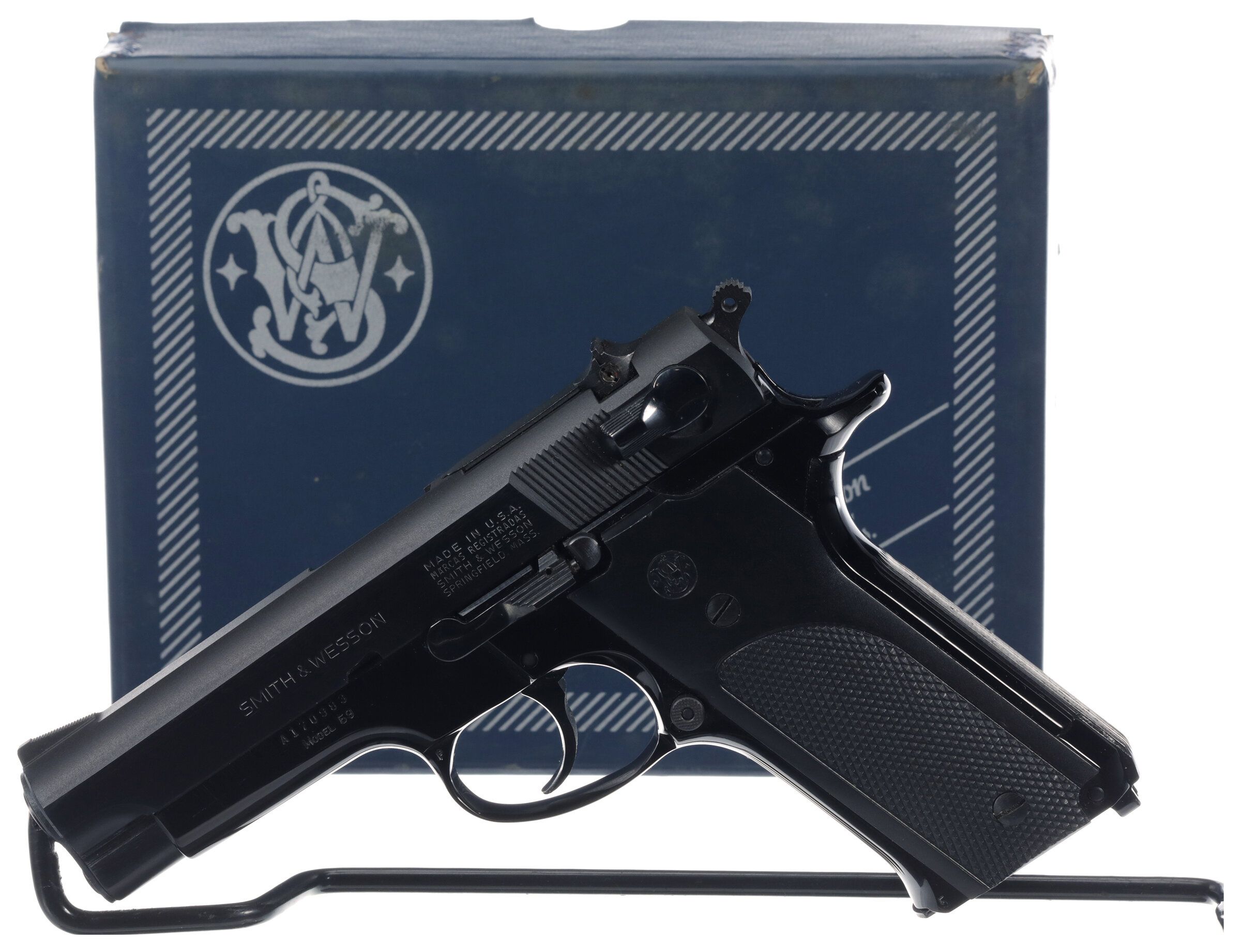 Smith & Wesson Model 59 Semi-Automatic Pistol with Box | Rock Island ...