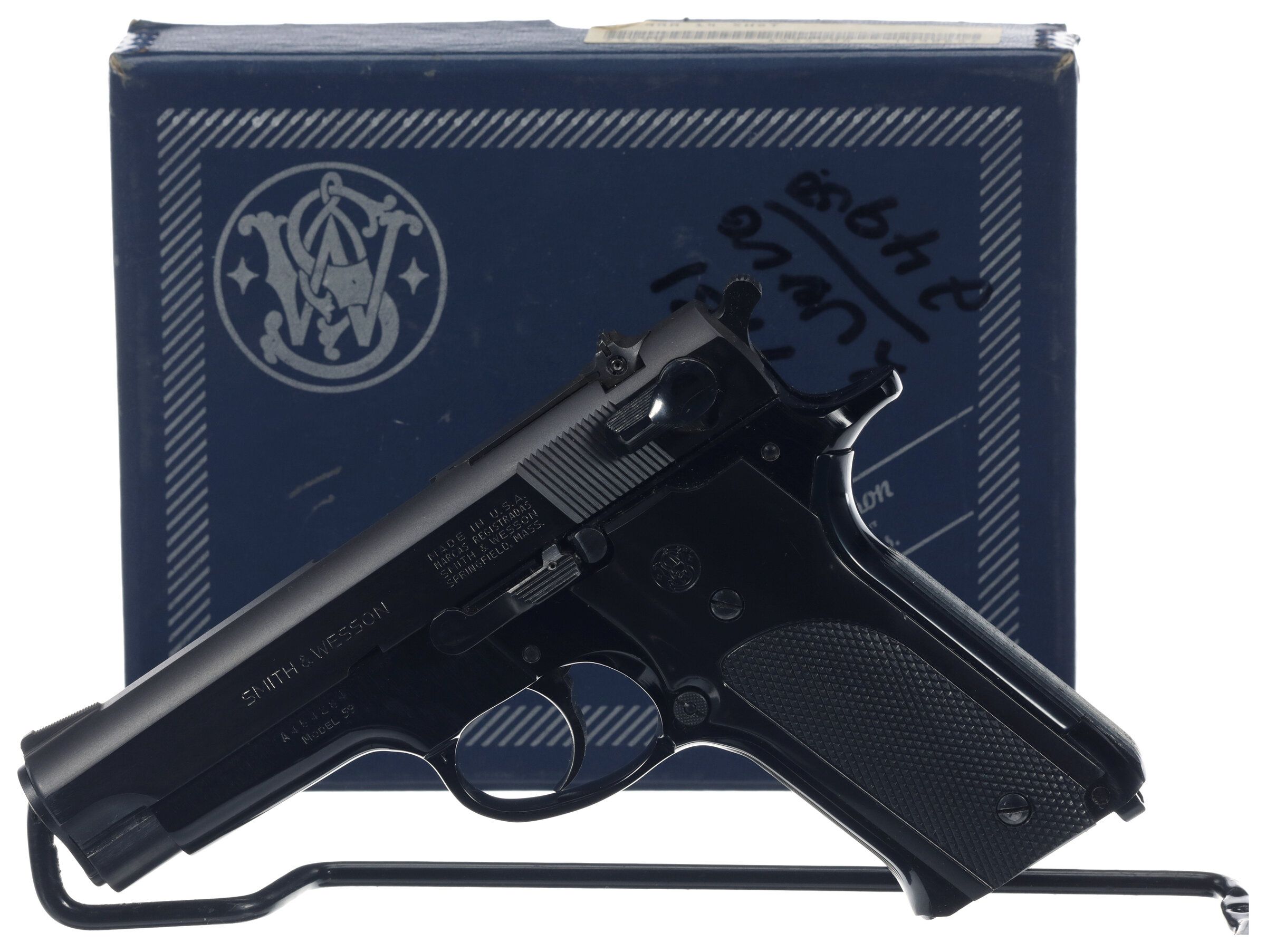 Smith & Wesson Model 59 Semi-Automatic Pistol with Box | Rock Island ...