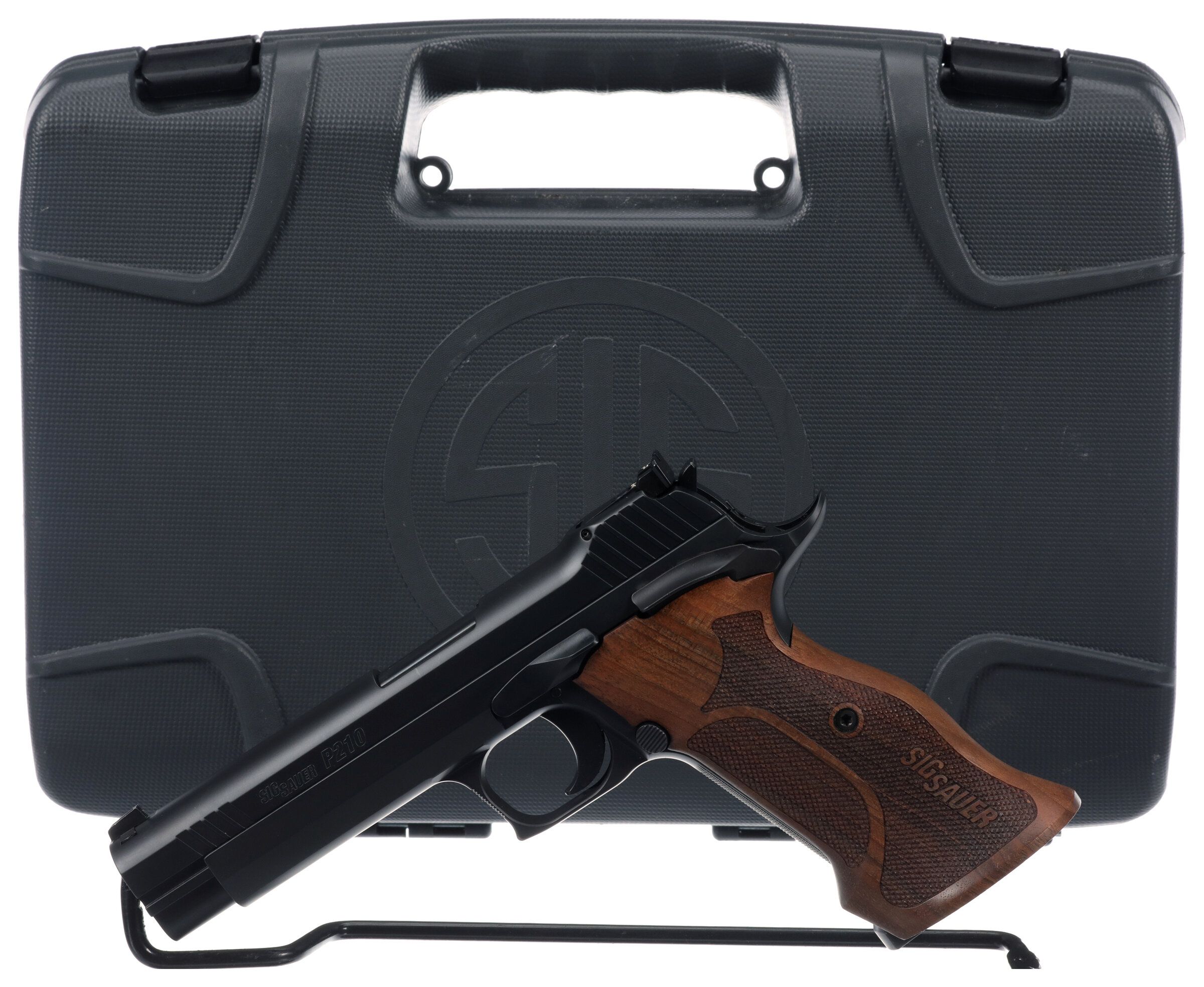 Sig Sauer Model P210 Target Semi-Automatic Pistol with Case | Rock ...