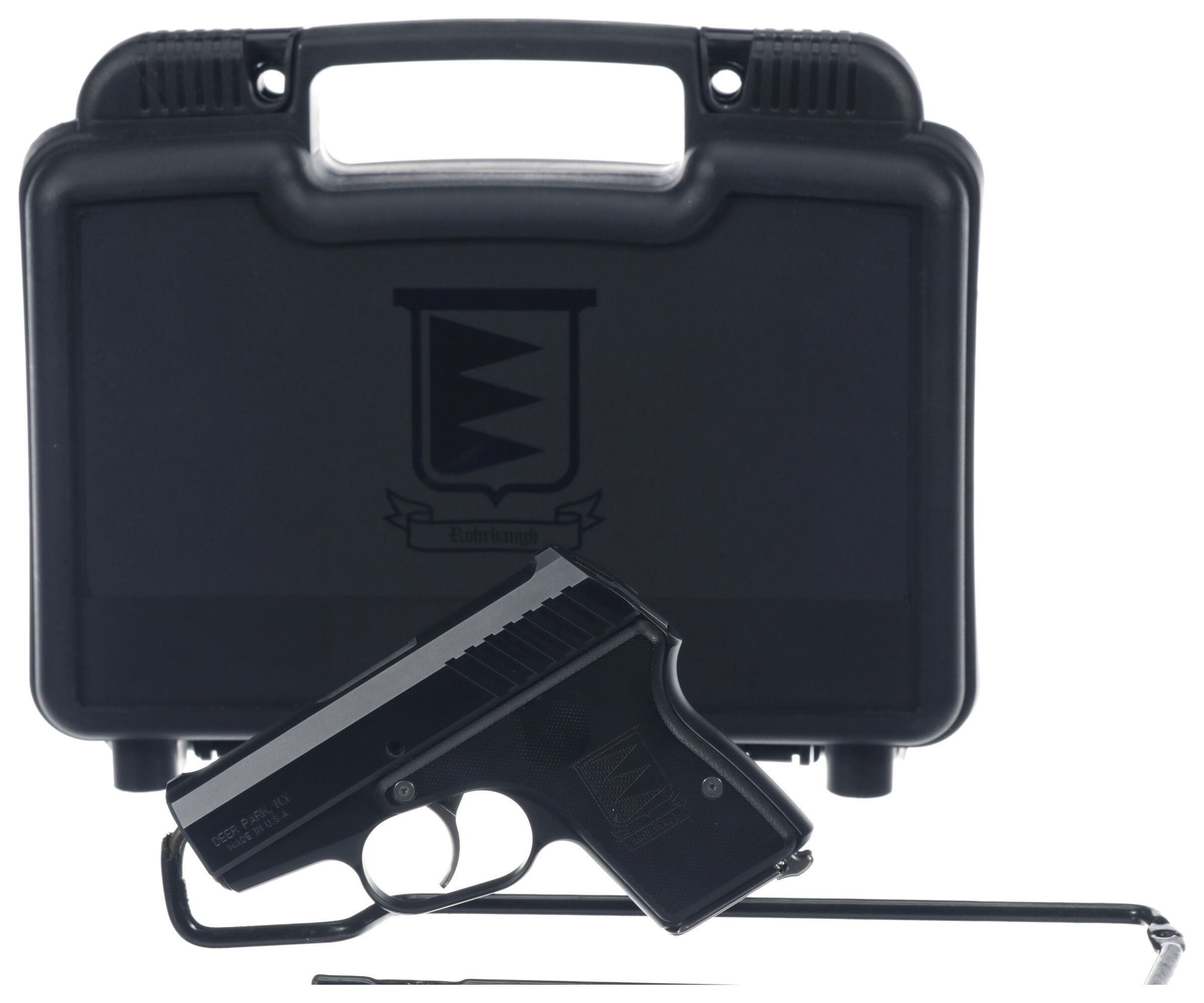 Rohrbaugh Model R9 Semi-Automatic Pistol with Case | Rock Island Auction