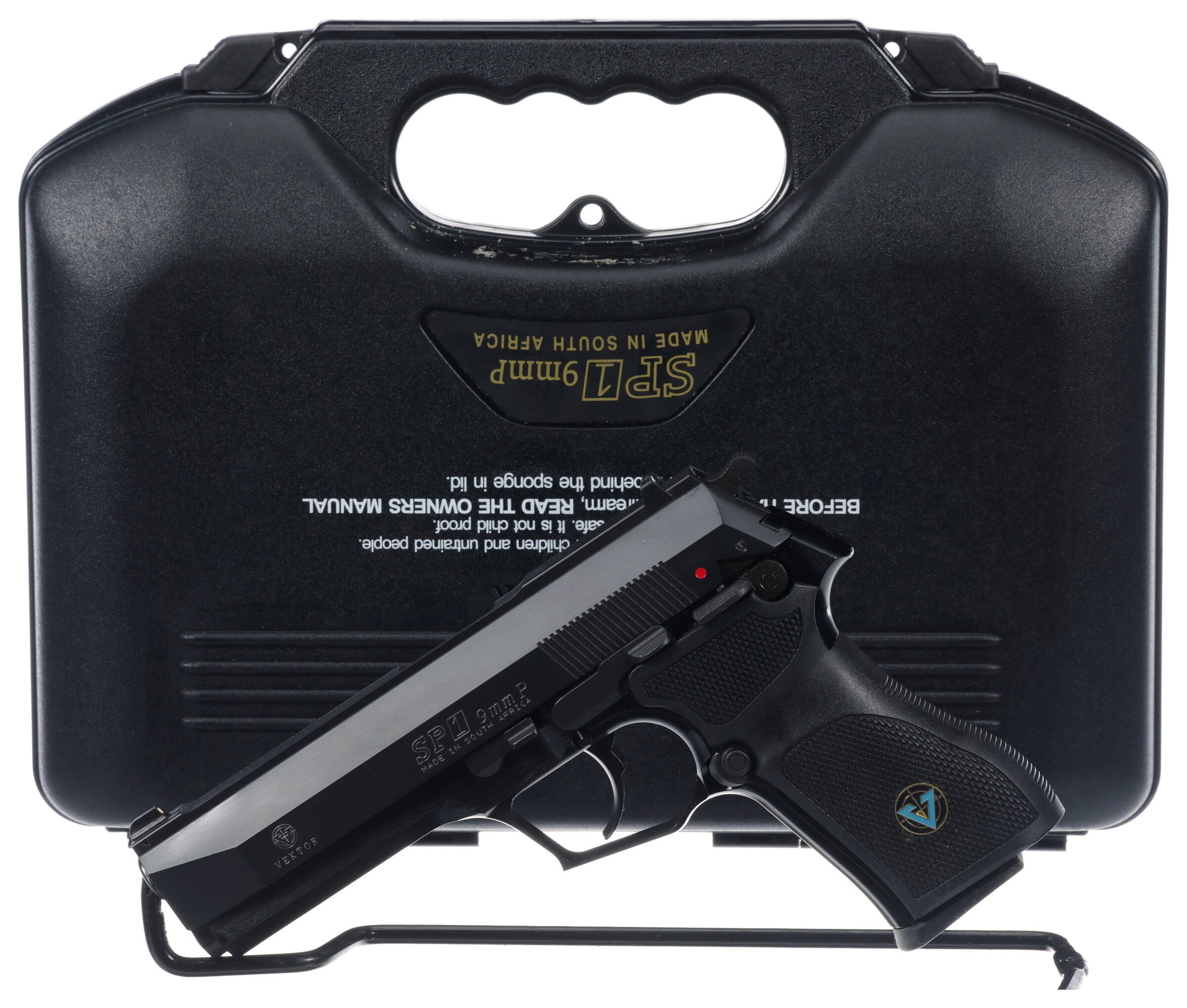 Vektor Model SP1 Semi-Automatic Pistol with Case | Rock Island Auction