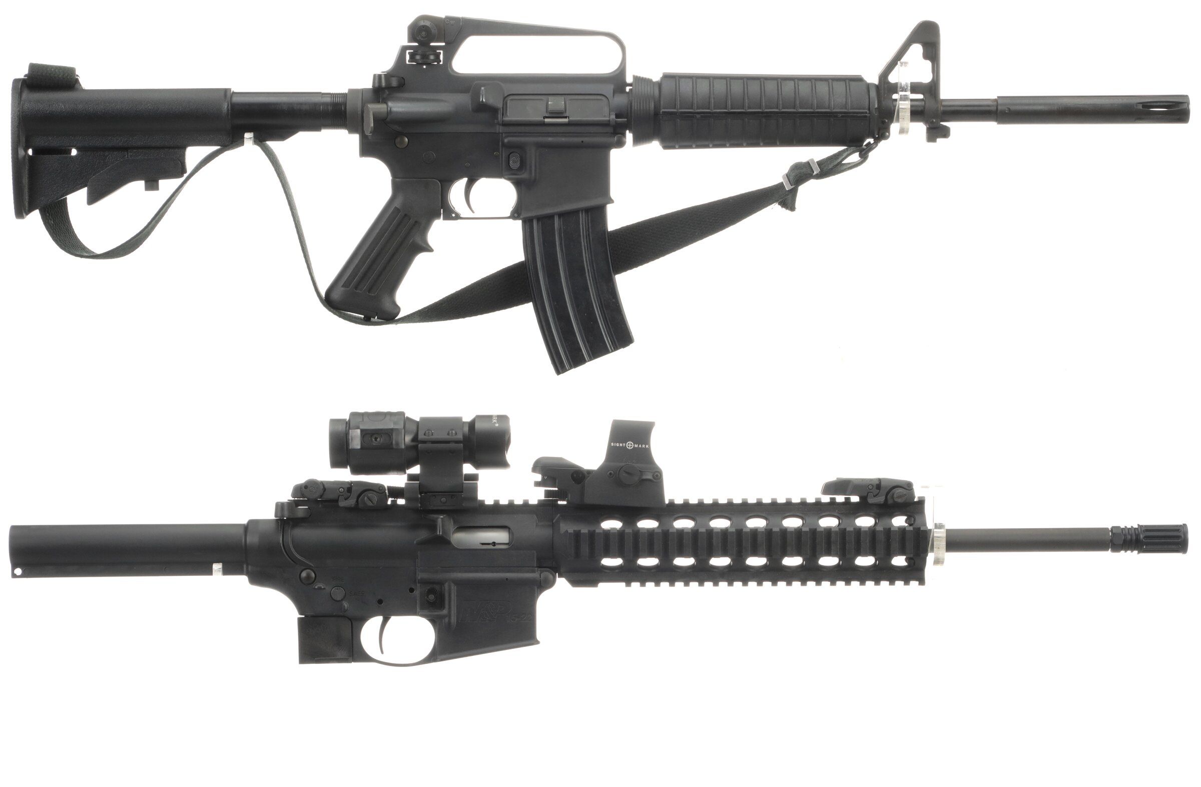 Two AR-15 Platform Semi-Automatic Rifles | Rock Island Auction