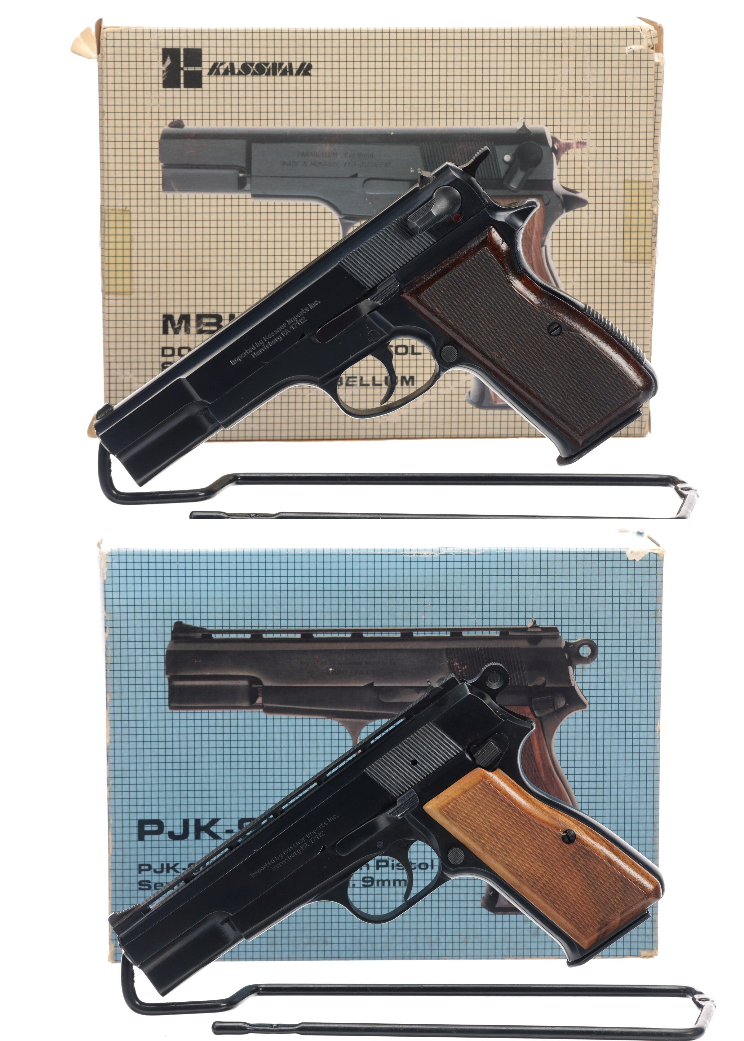 Two Feg Semi-Automatic Pistols with Boxes | Rock Island Auction