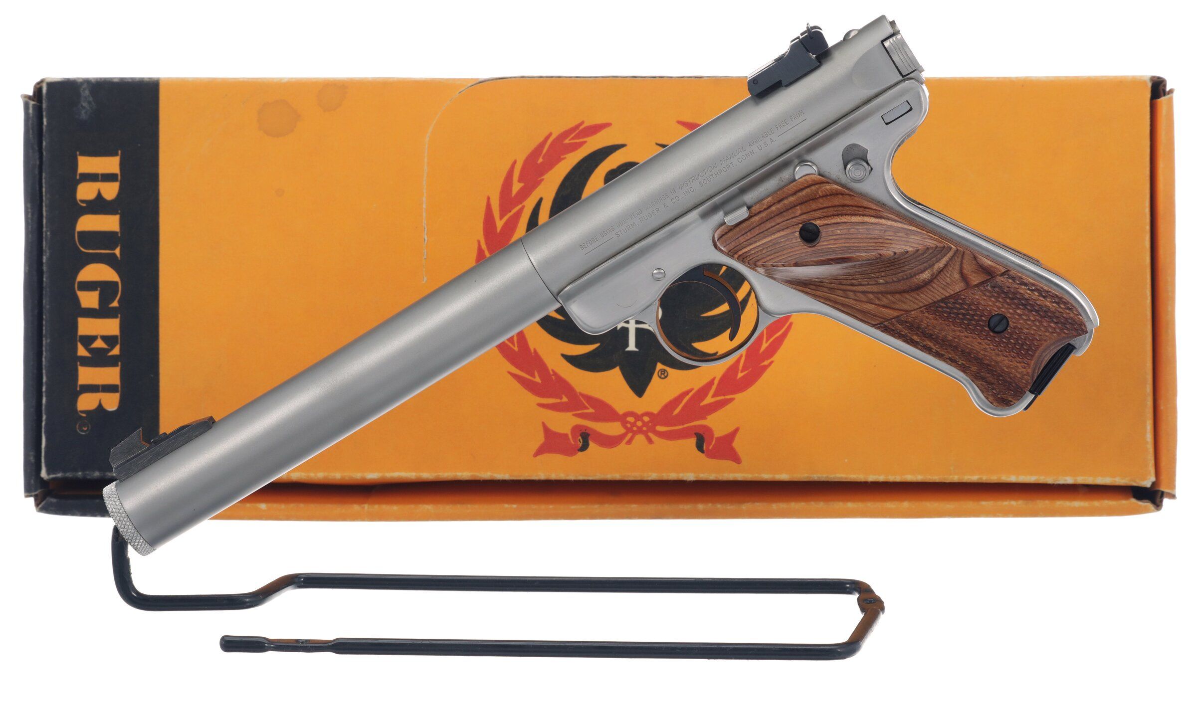Ruger MK II Pistol With Integral Class III NFA Silencer Rock Island ruger-mk-ii-pistol-with-integral-class-iii-nfa-silencer-rock-island
