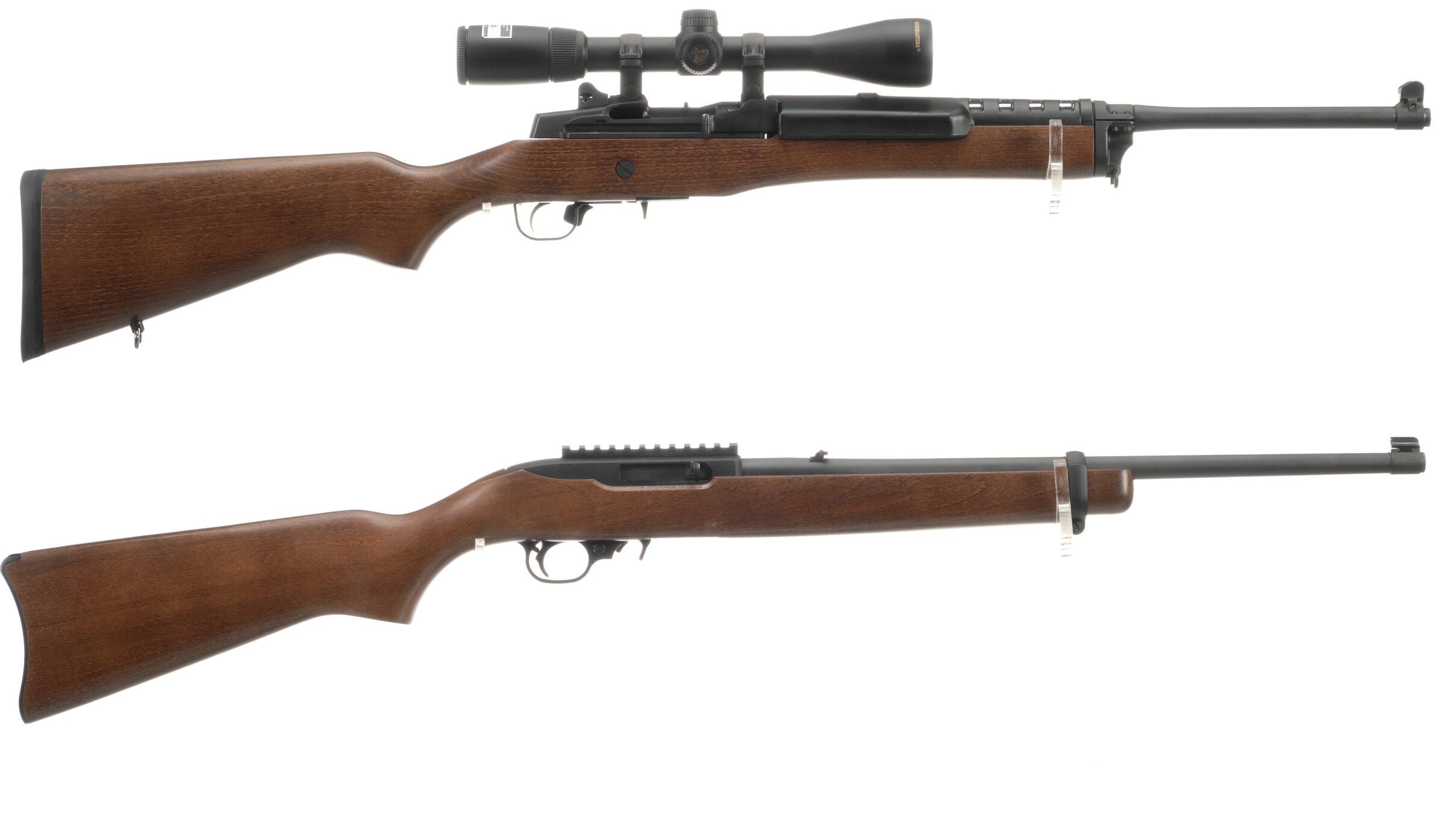 Two Ruger Semi-Automatic Rifles | Rock Island Auction