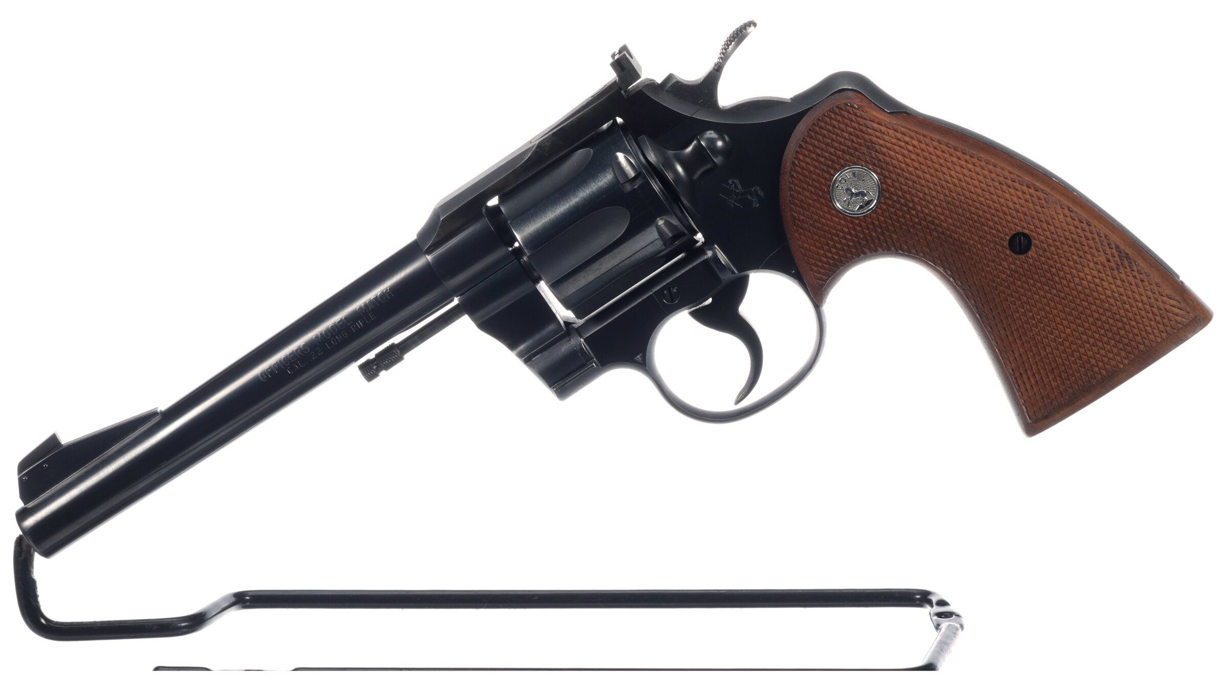 Colt Officers Model Match .22 Double Action Revolver | Rock Island Auction