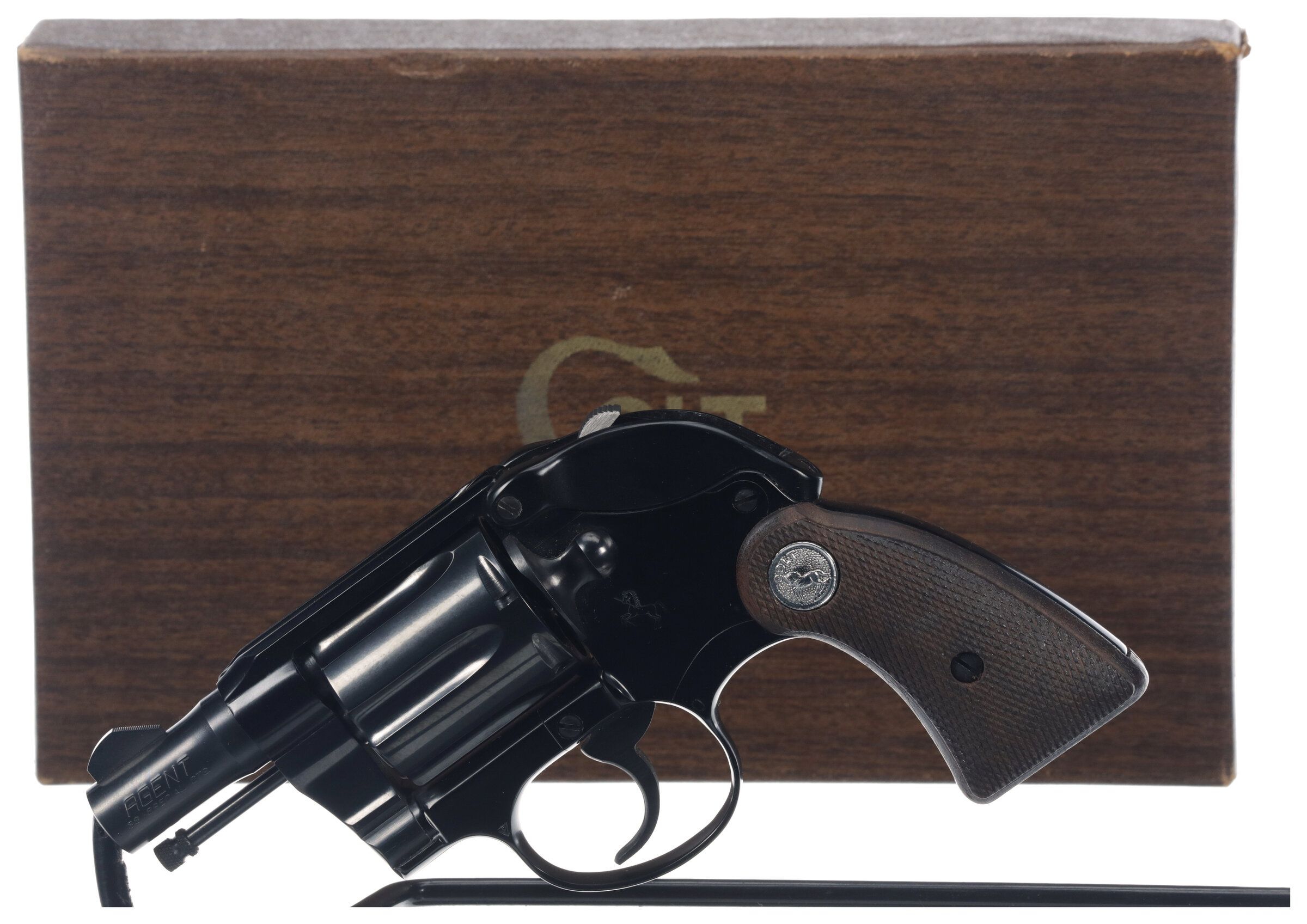 Colt Agent Double Action Revolver with Box | Rock Island Auction