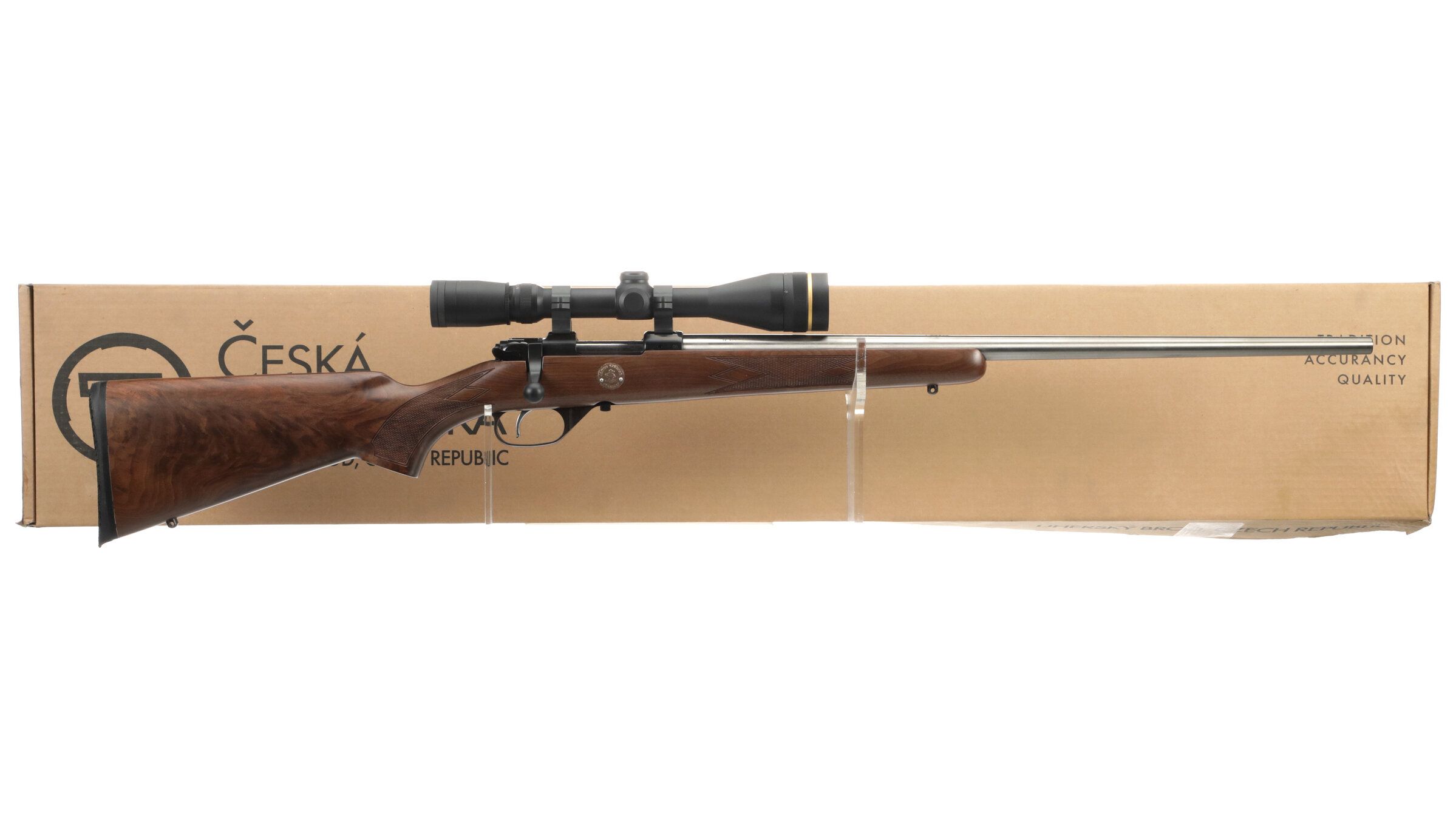 CZ Model 527 Bolt Action Rifle in .19 Badger with Scope and Box | Rock ...