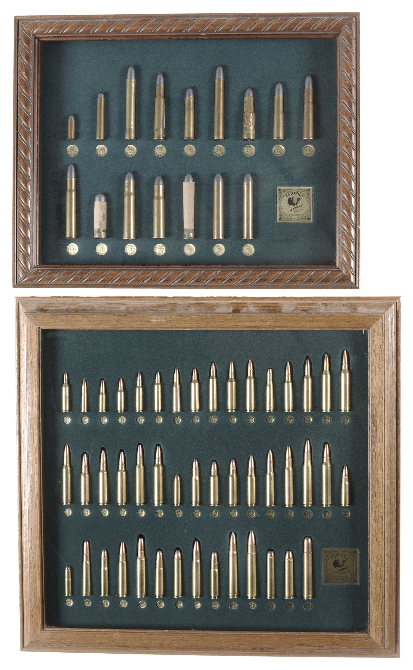 Two Tatonka Cartridge Company Cartridge Display Boards | Rock Island ...