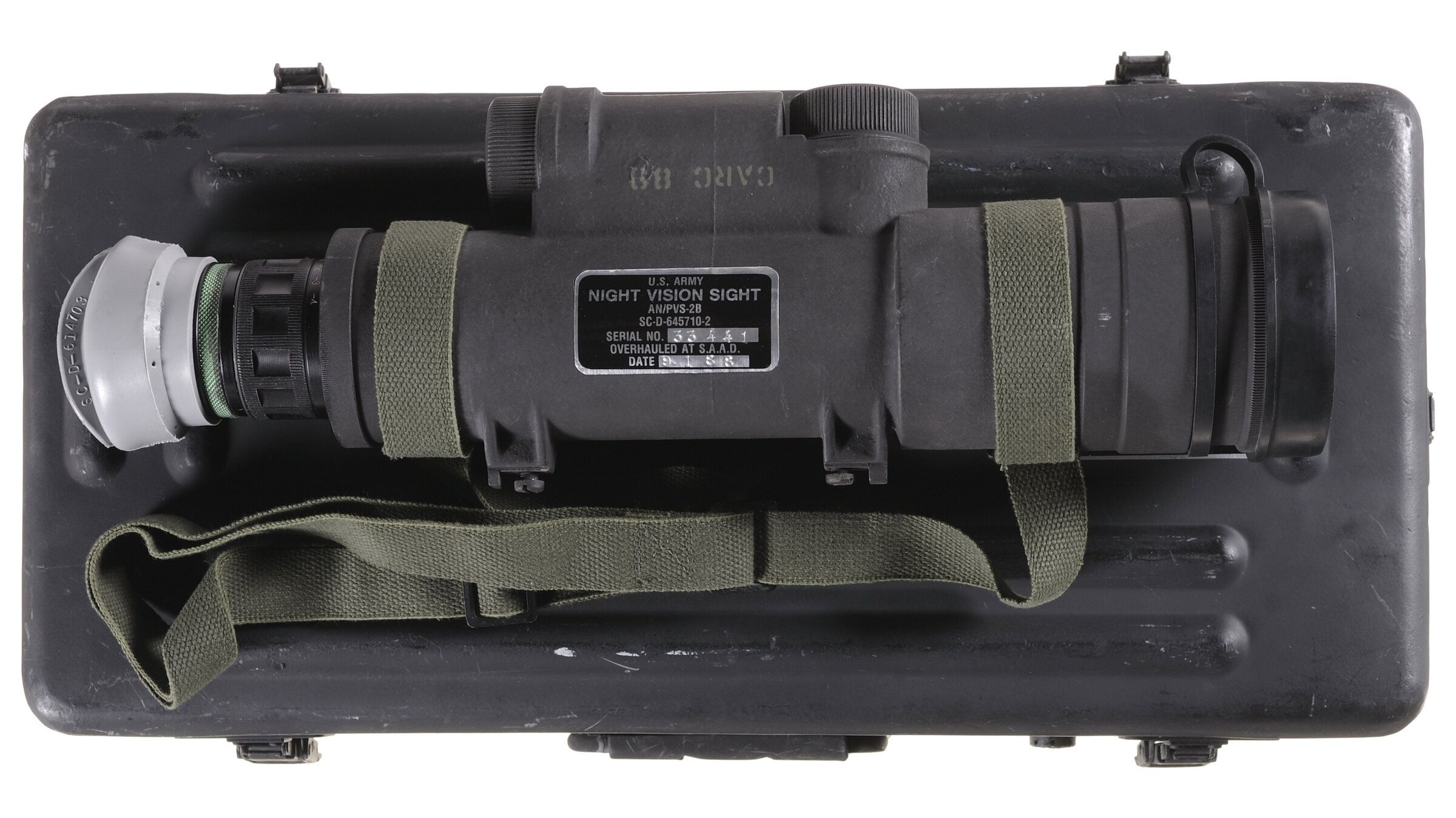 U.S. Army Marked AN/PVS-2B Starlight Night Vision Scope | Rock Island ...