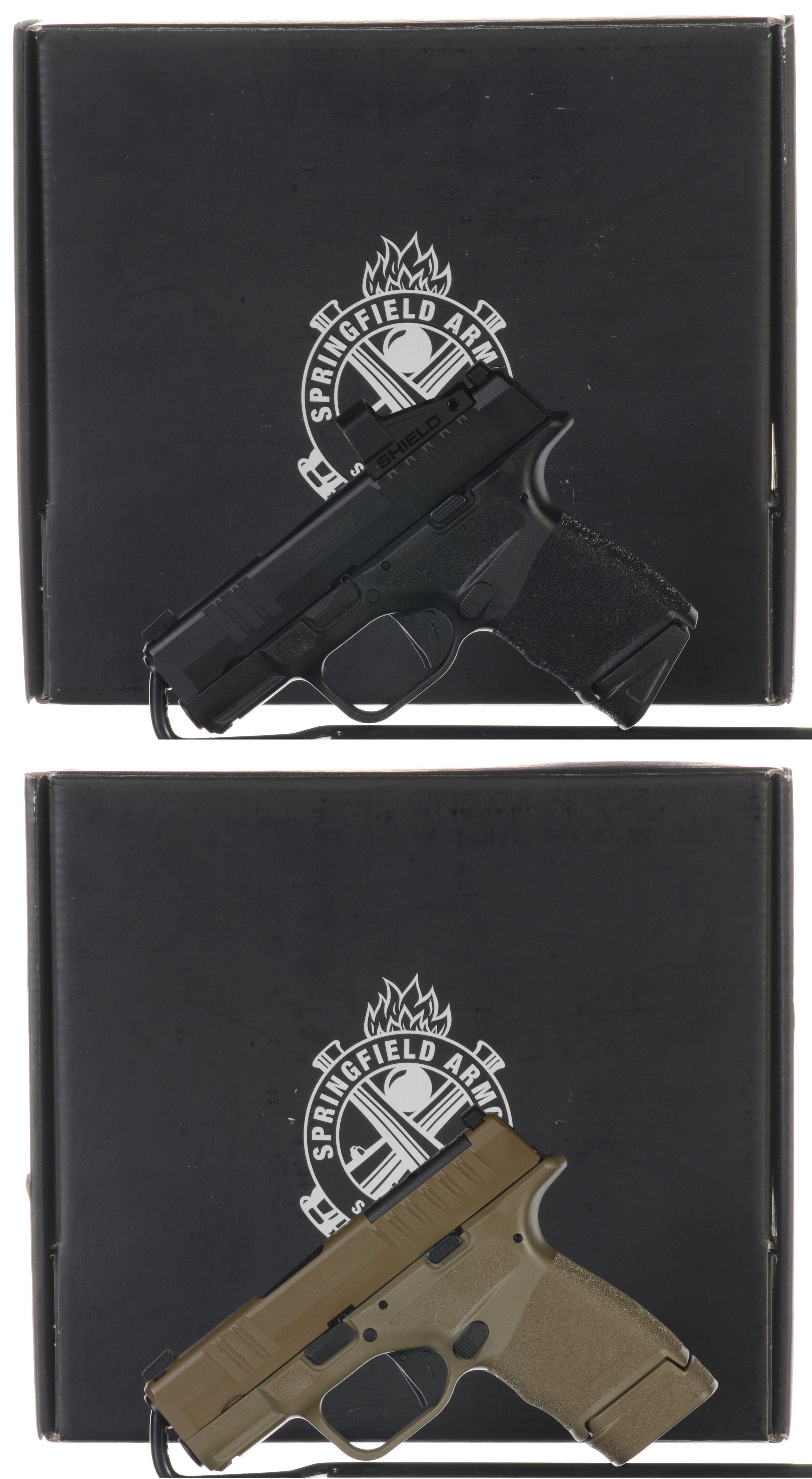 Two Springfield Armory Hellcat OSP Pistols with Boxes | Rock Island Auction
