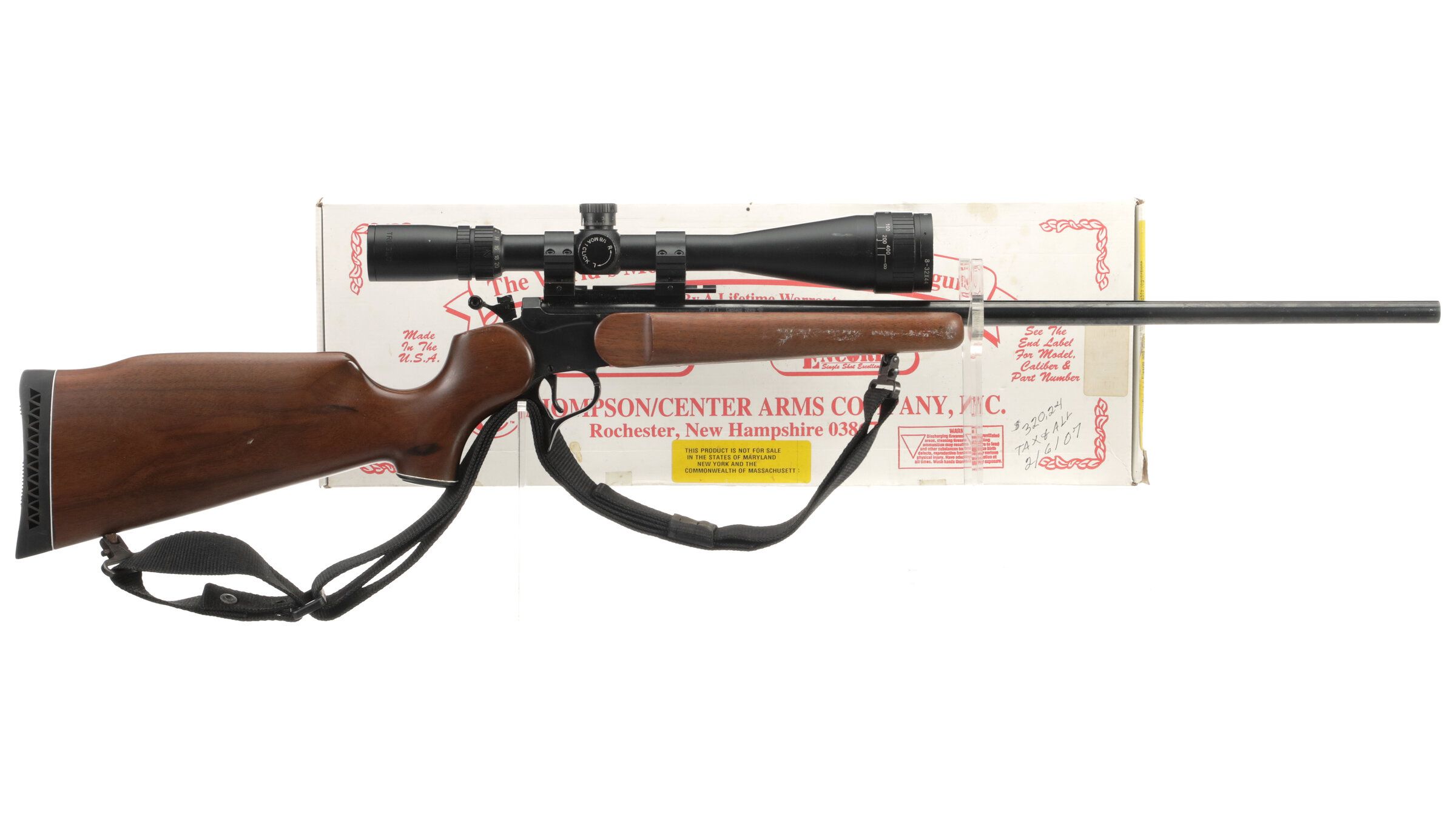 Thompson Center Arms Contender G2 Rifle with Box and Scope | Rock ...