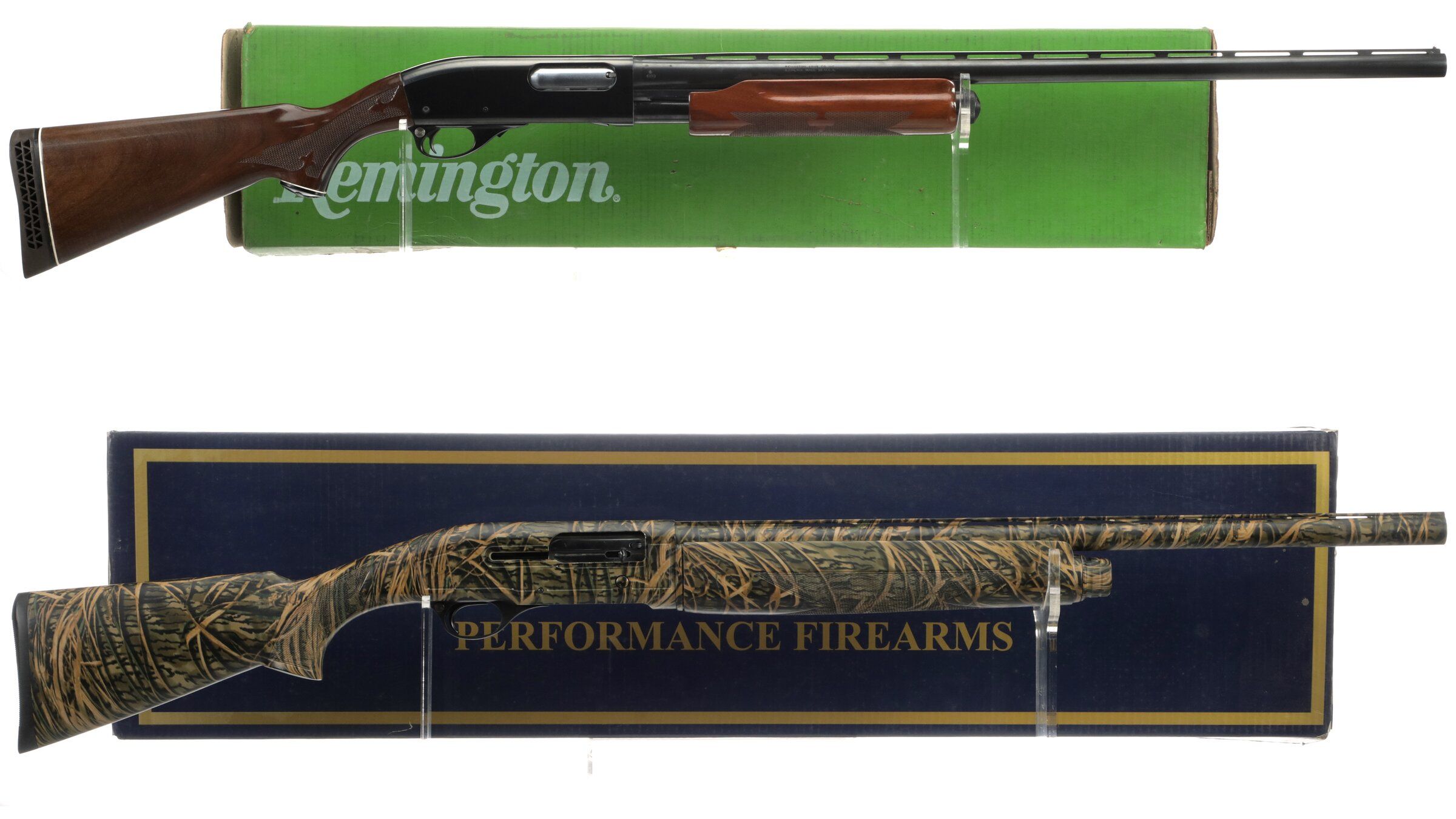 Two Shotguns With Boxes Rock Island Auction