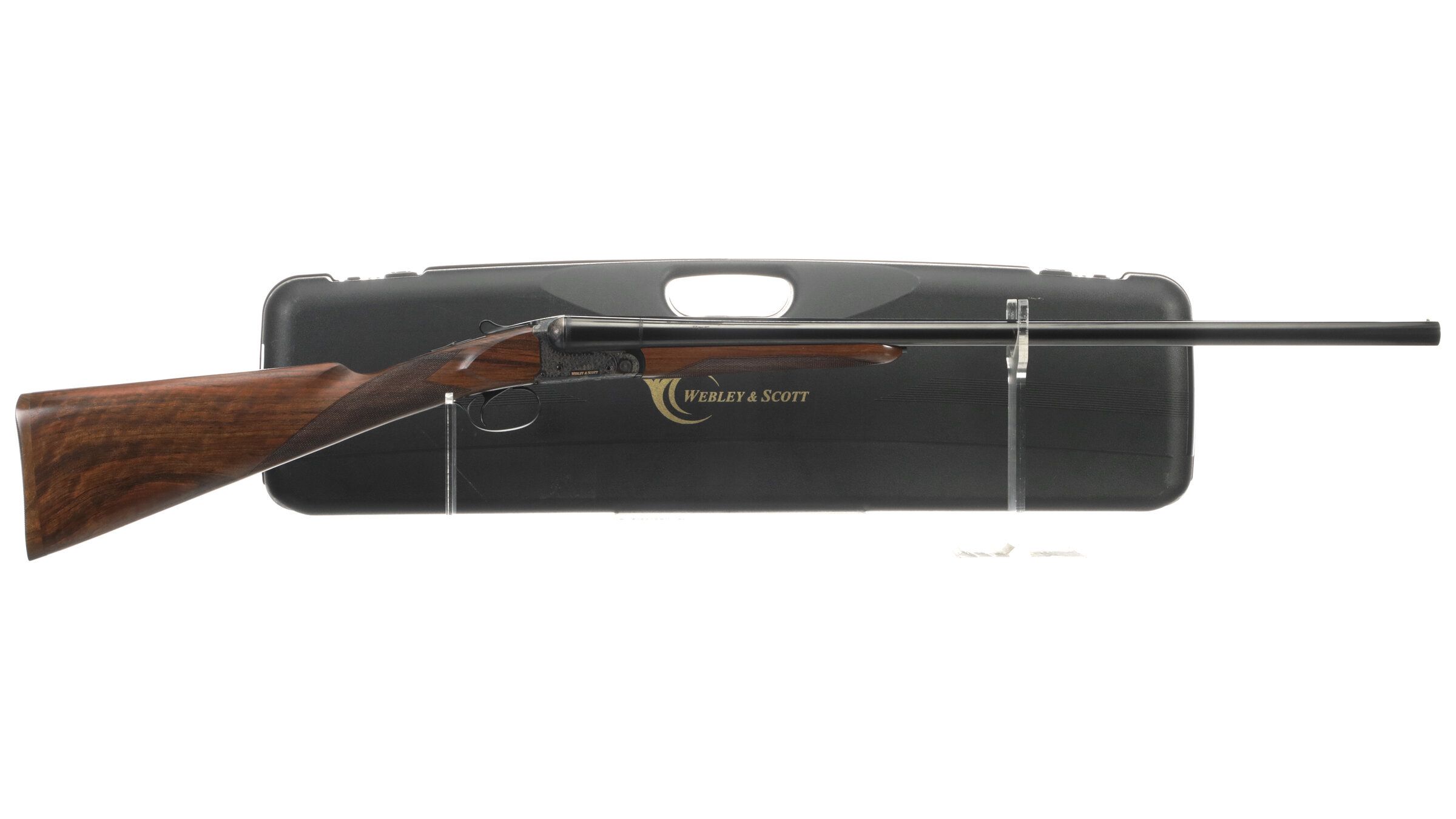 Webley & Scott Model 712 Double Barrel Shotgun with Case | Rock Island ...