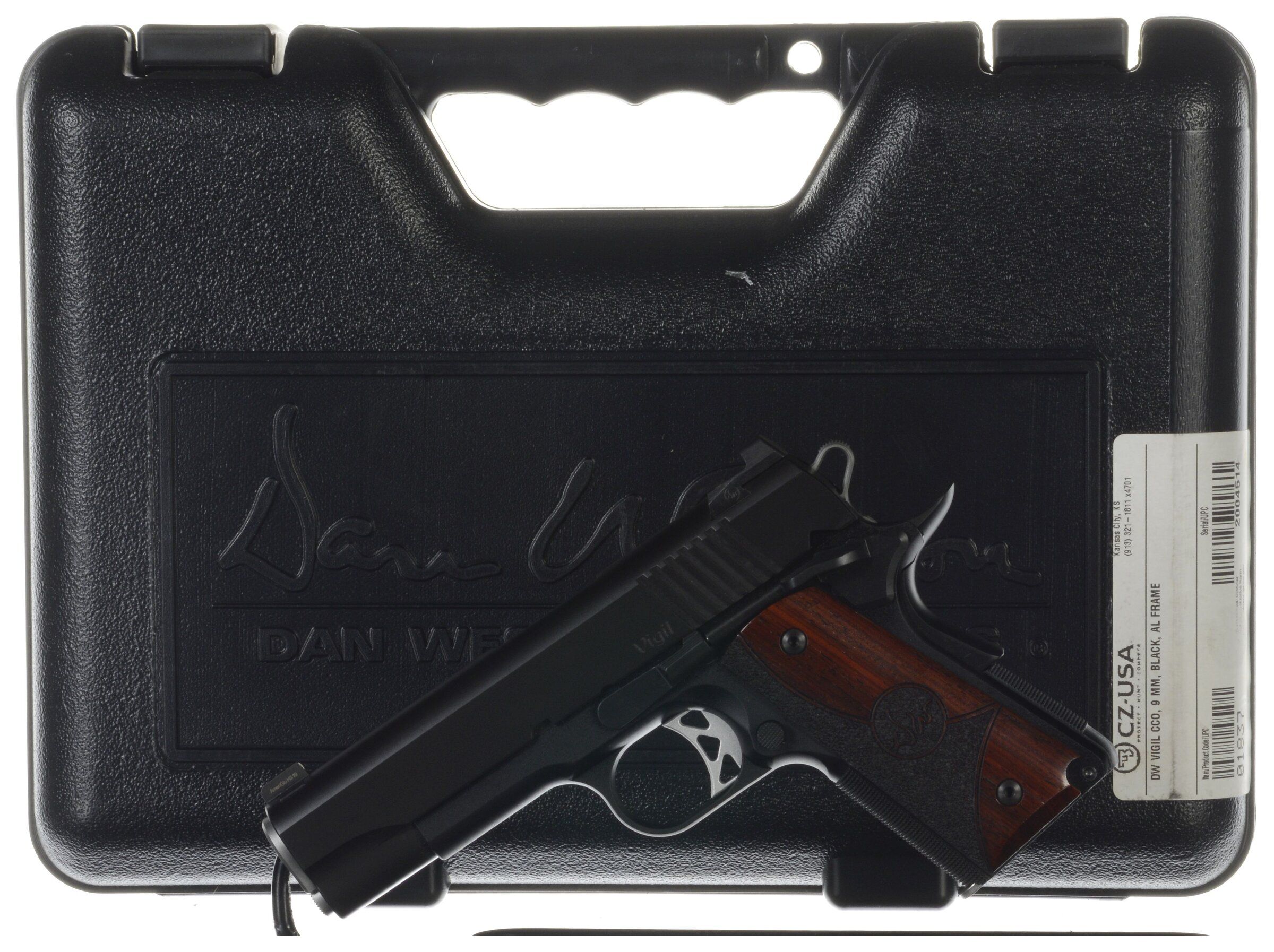 Dan Wesson Vigil CCO Semi-Automatic Pistol with Case | Rock Island Auction