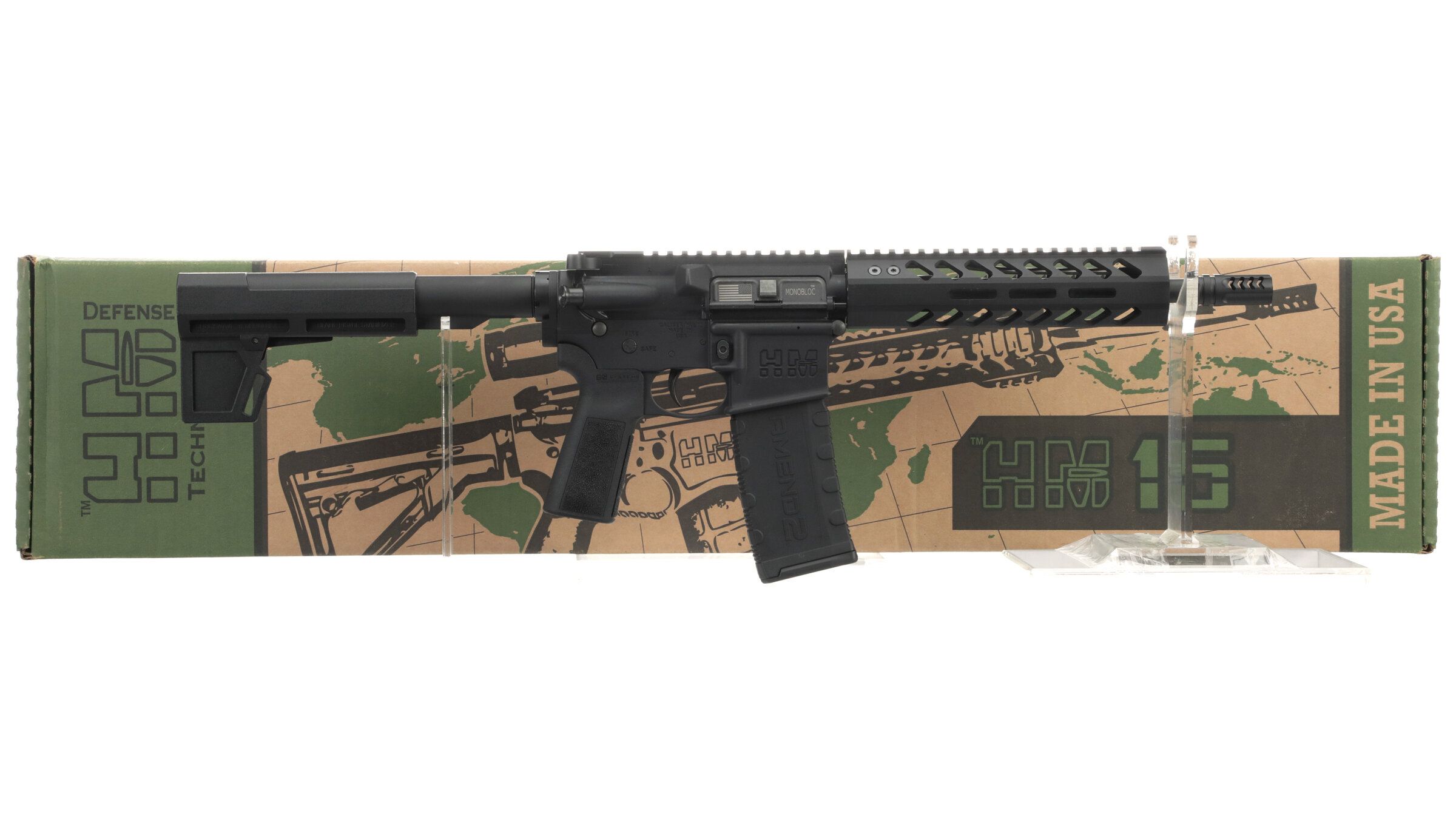 HM Defense Model HM15F Raider MC5 Semi-Automatic Pistol with Box | Rock ...