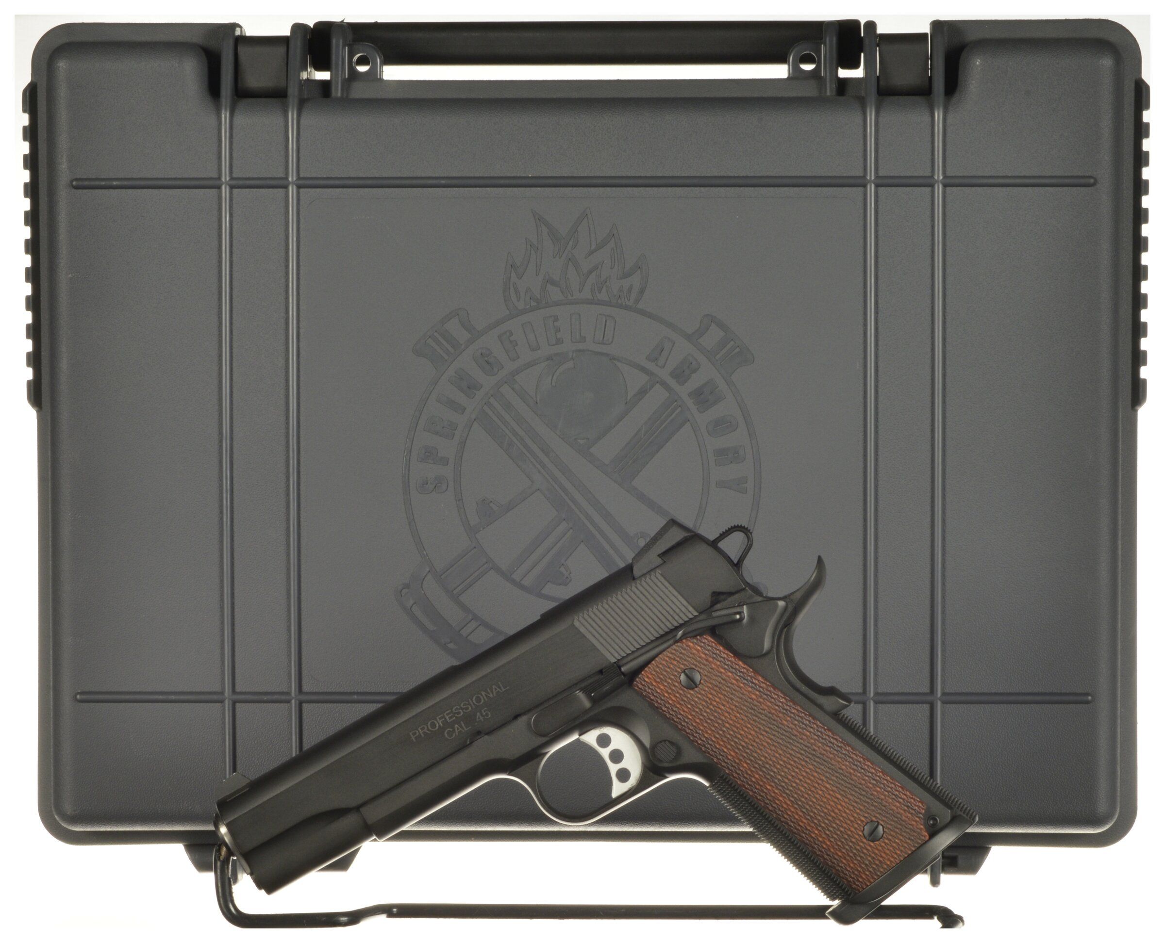 Springfield Armory M1911-A1 Professional Custom Pistol with Case | Rock ...