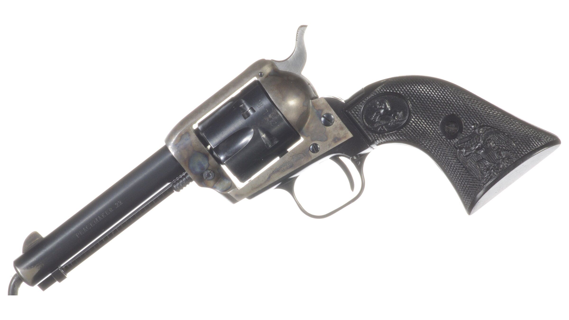 Colt Peacemaker 22 Single Action Revolver with Box | Rock Island Auction