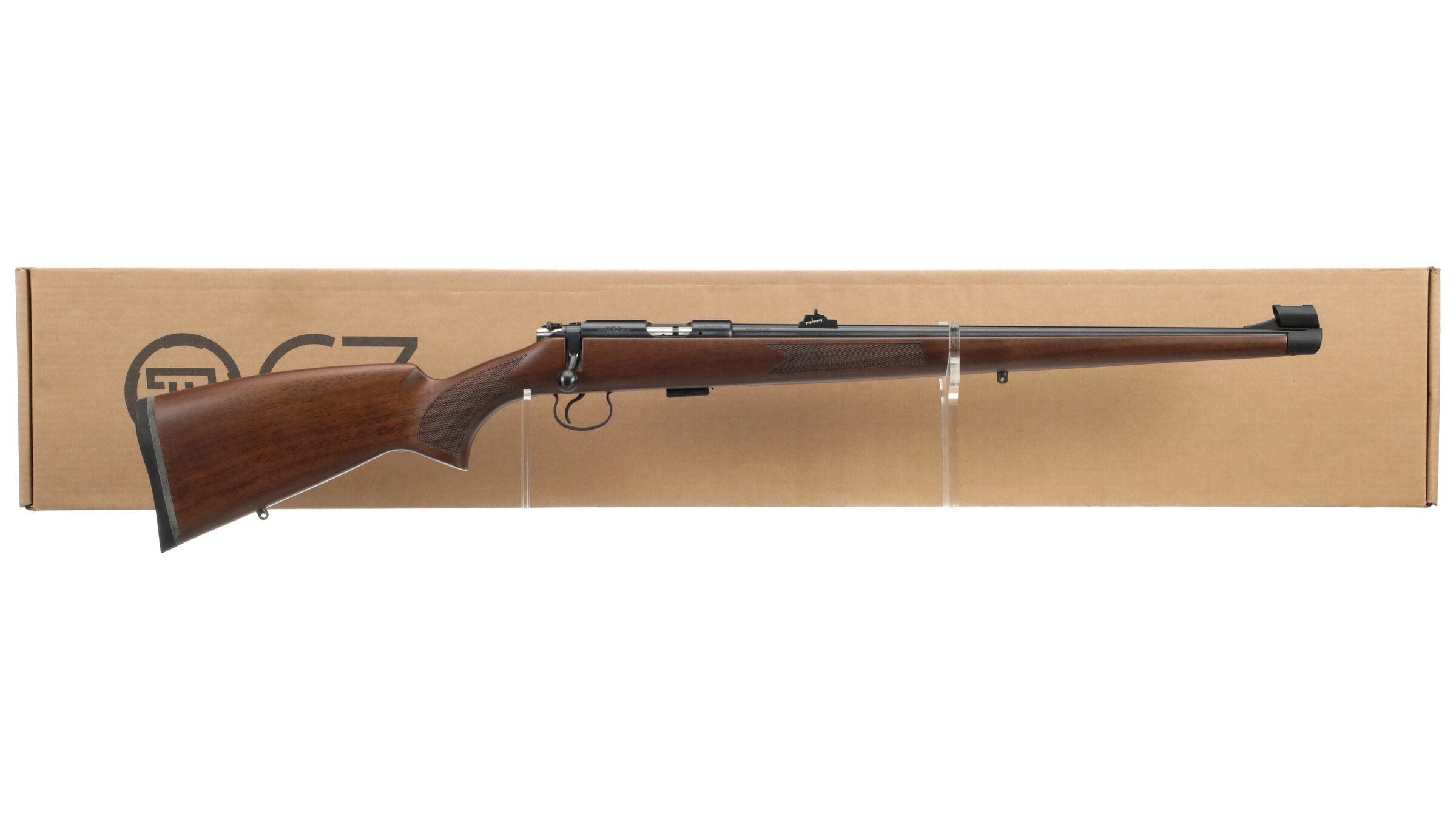 CZ Model 455 Mannlicher Bolt Action Rifle with Box | Rock Island Auction