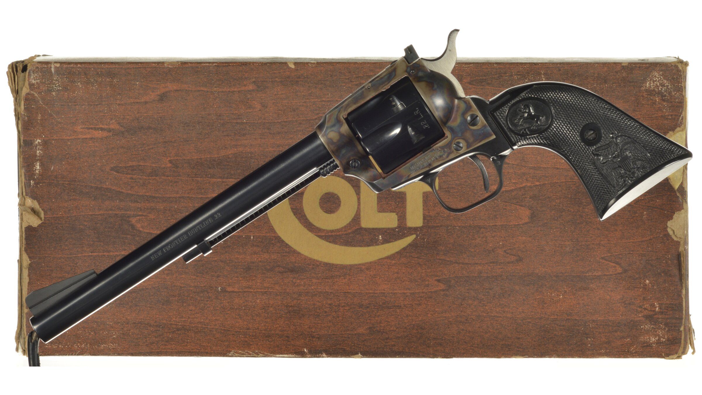 Colt New Frontier Buntline 22 Single Action Revolver with Box | Rock ...