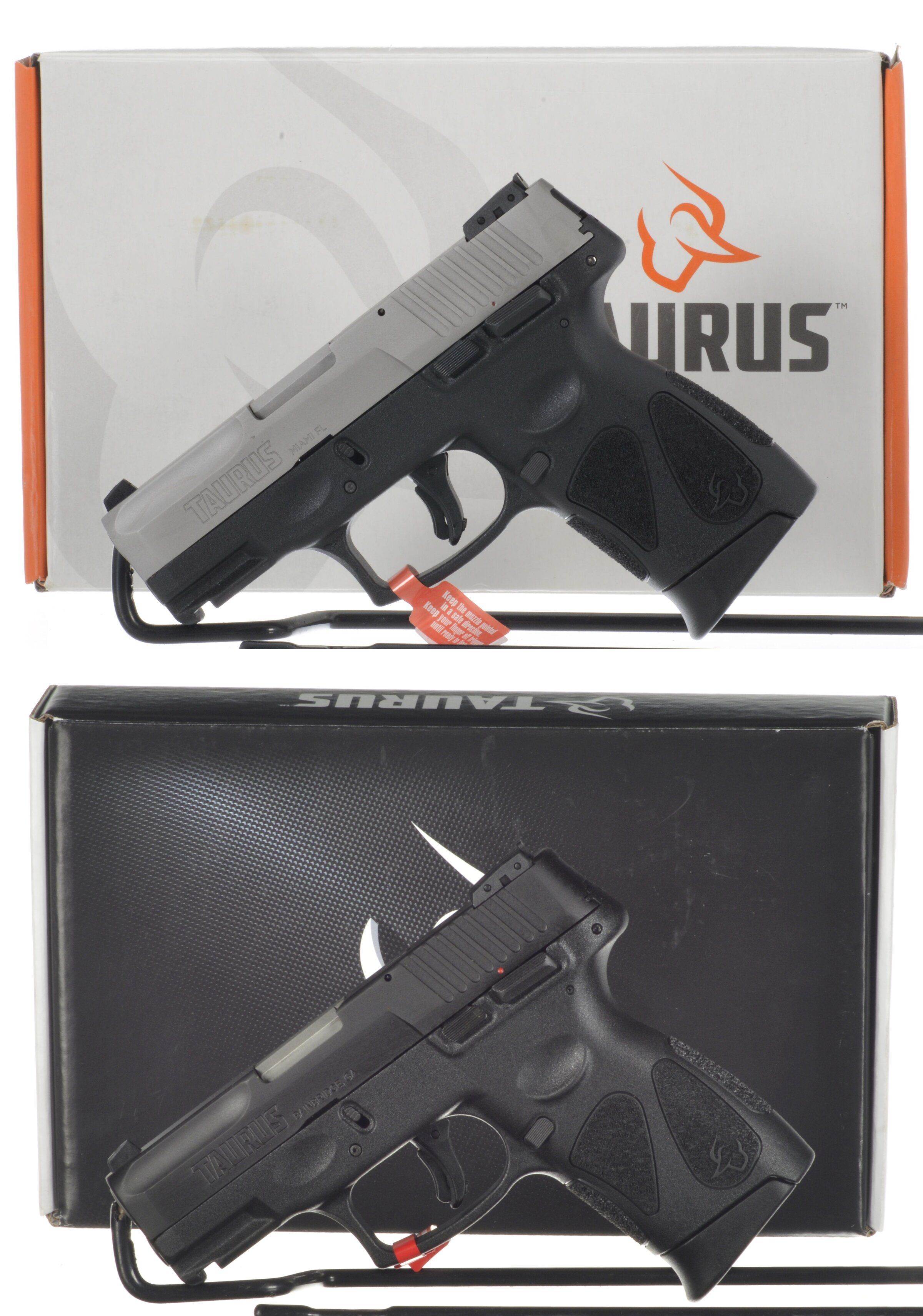 Two Taurus Model G2C Semi-Automatic Pistols with Boxes | Rock Island ...