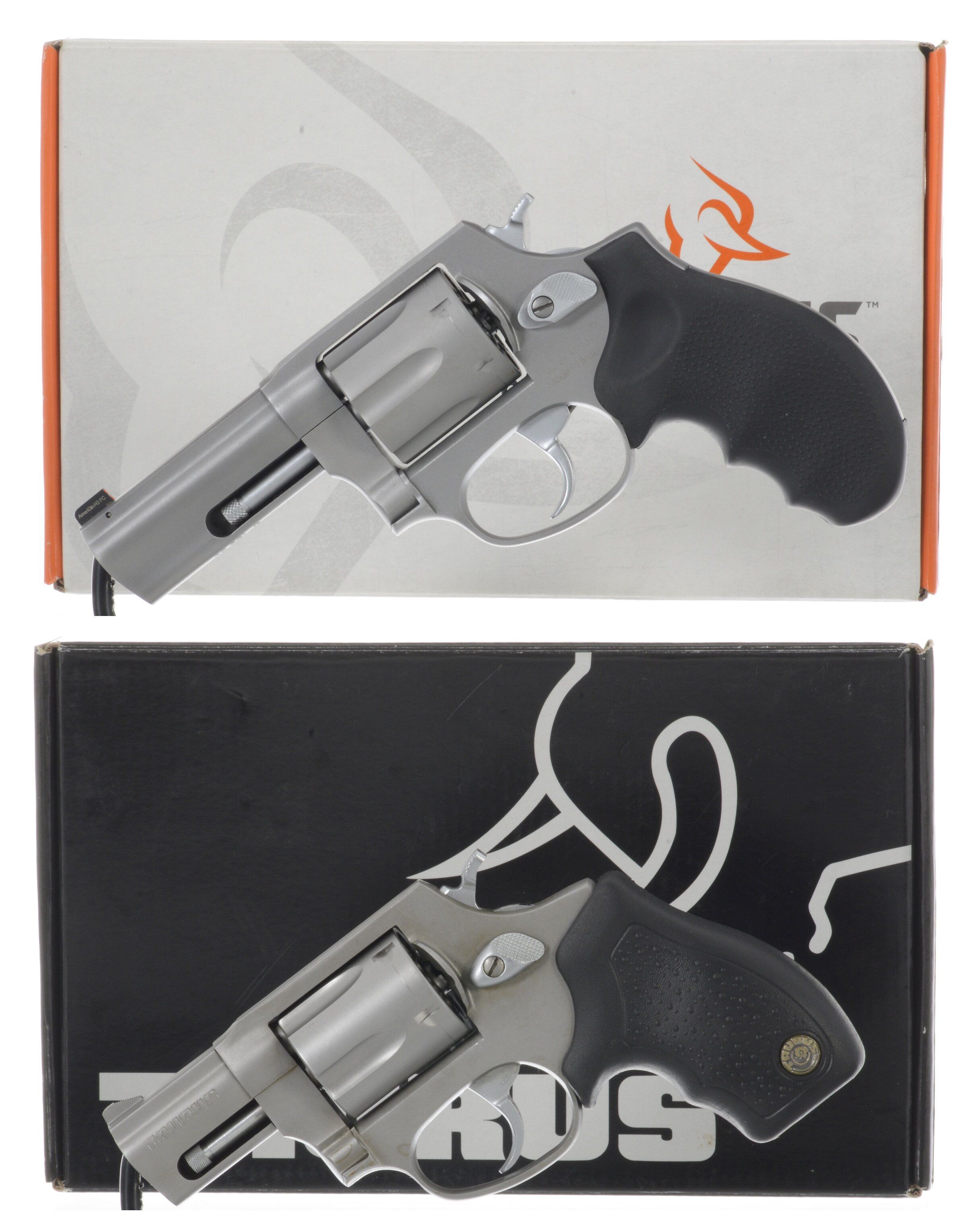 Two Taurus Double Action Revolvers with Boxes | Rock Island Auction