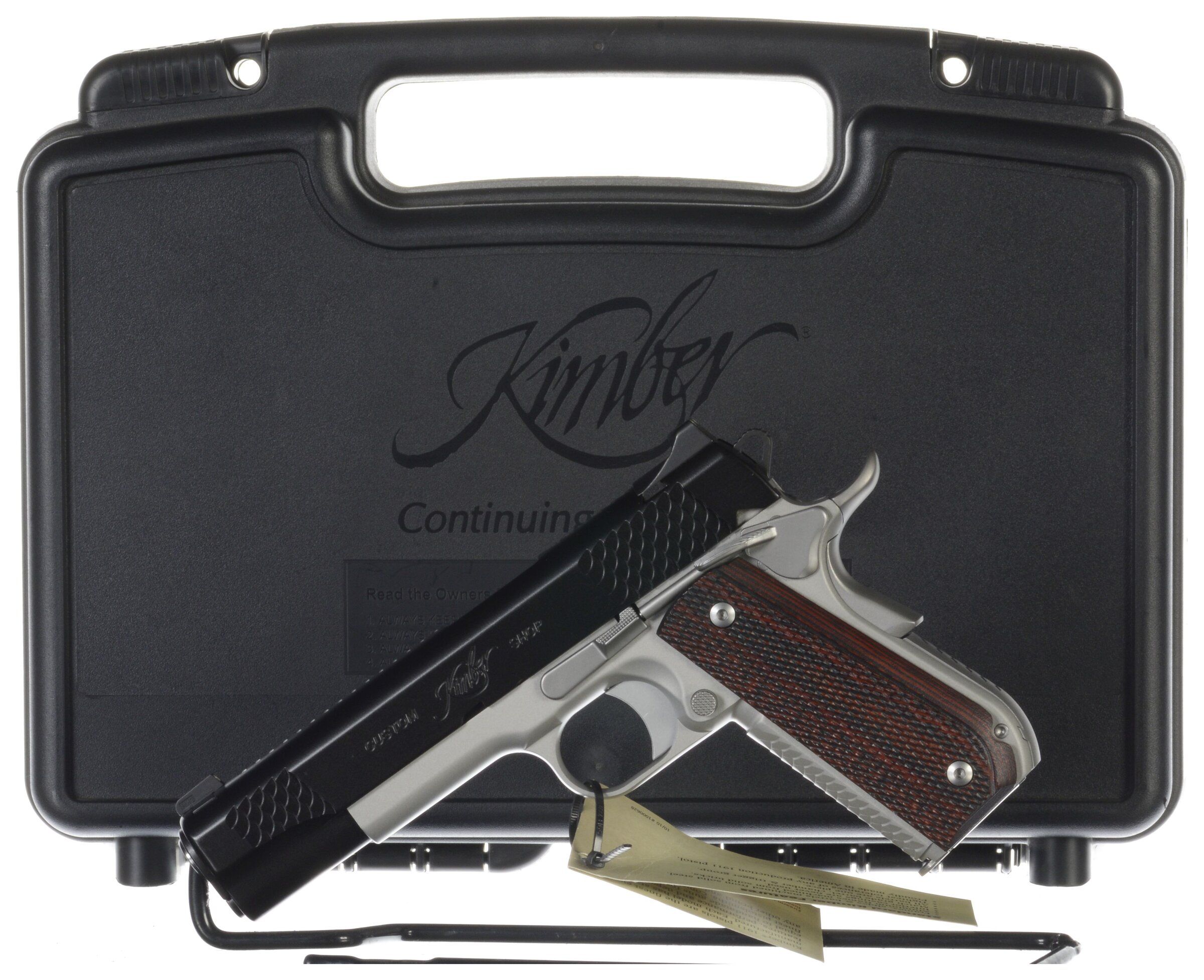 Kimber Custom Shop Super Carry Custom Pistol with Case | Rock Island ... Kimber Custom Shop Super Carry Custom Pistol with Case | Rock Island ...