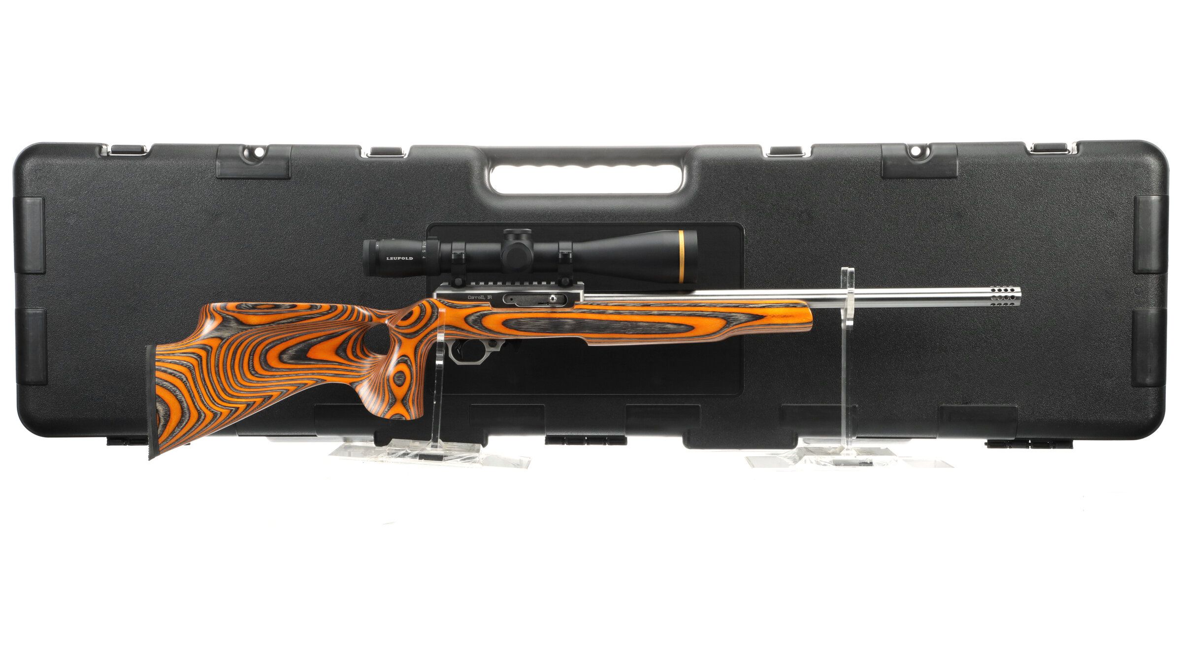 Volquartsen Custom Semi-Automatic Rifle with Scope and Case | Rock ...