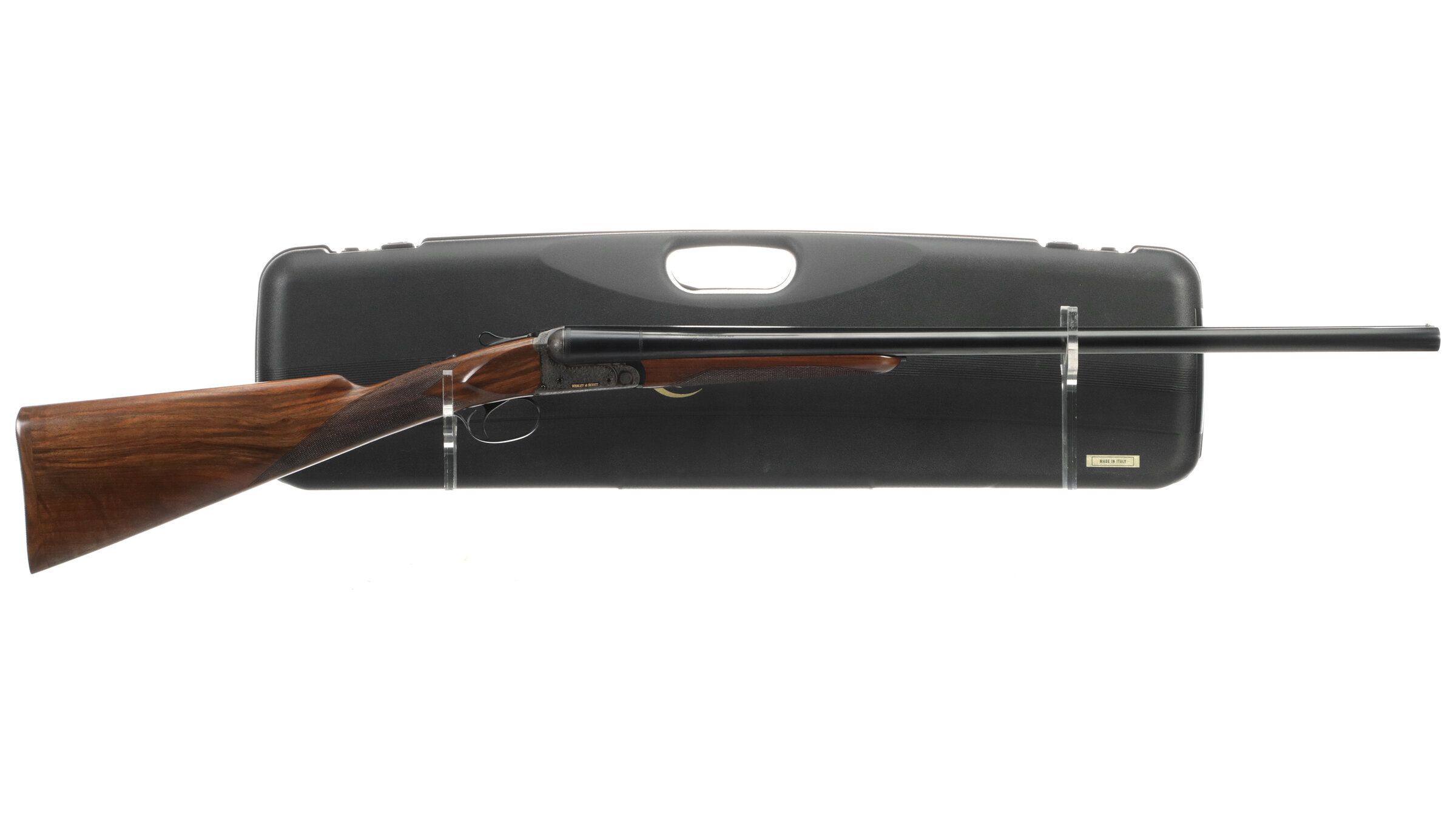 Webley & Scott Model 712 Double Barrel Shotgun with Case | Rock Island ...