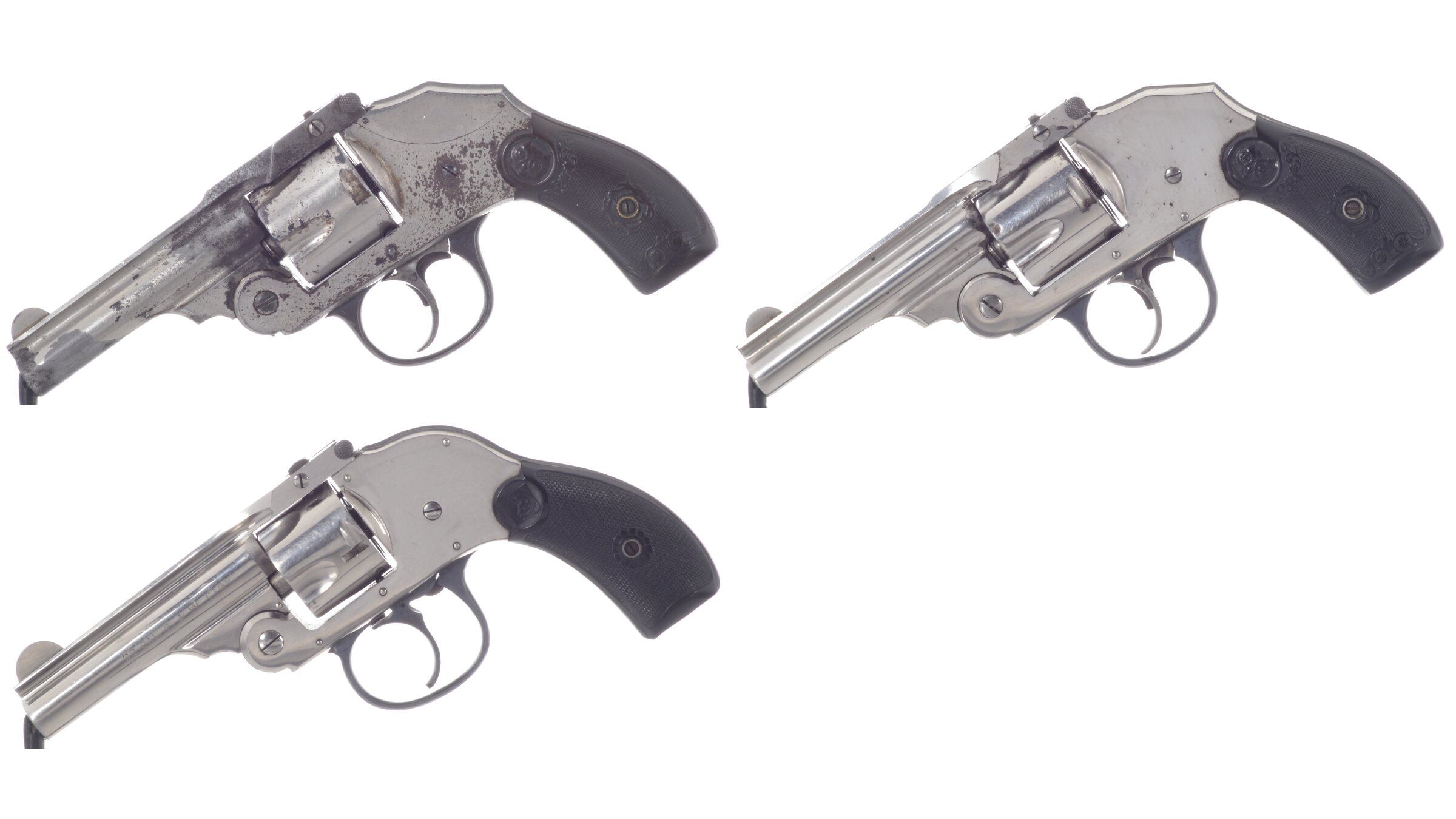 Three Top Break Double Action Revolvers | Rock Island Auction