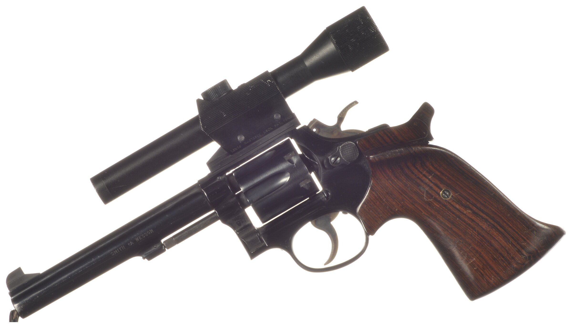 Smith & Wesson K-32 Masterpiece Revolver with Scope | Rock Island Auction