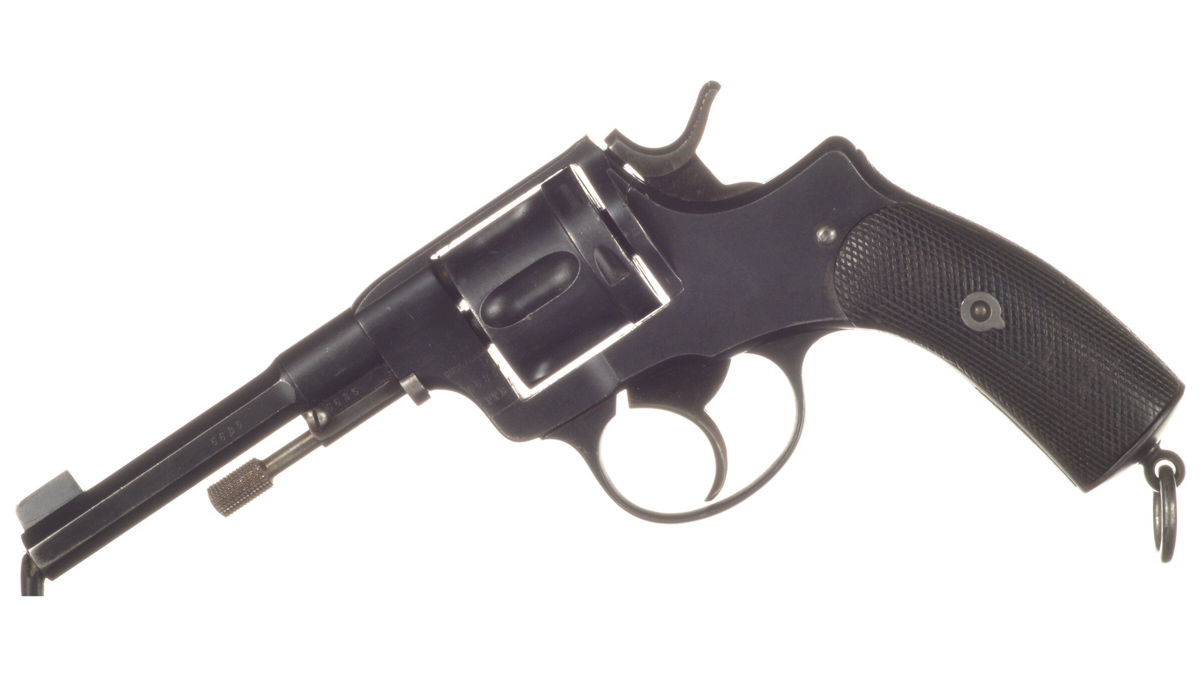 Husqvarna Model 1887 Nagant Double Action Revolver with Holster | Rock ...