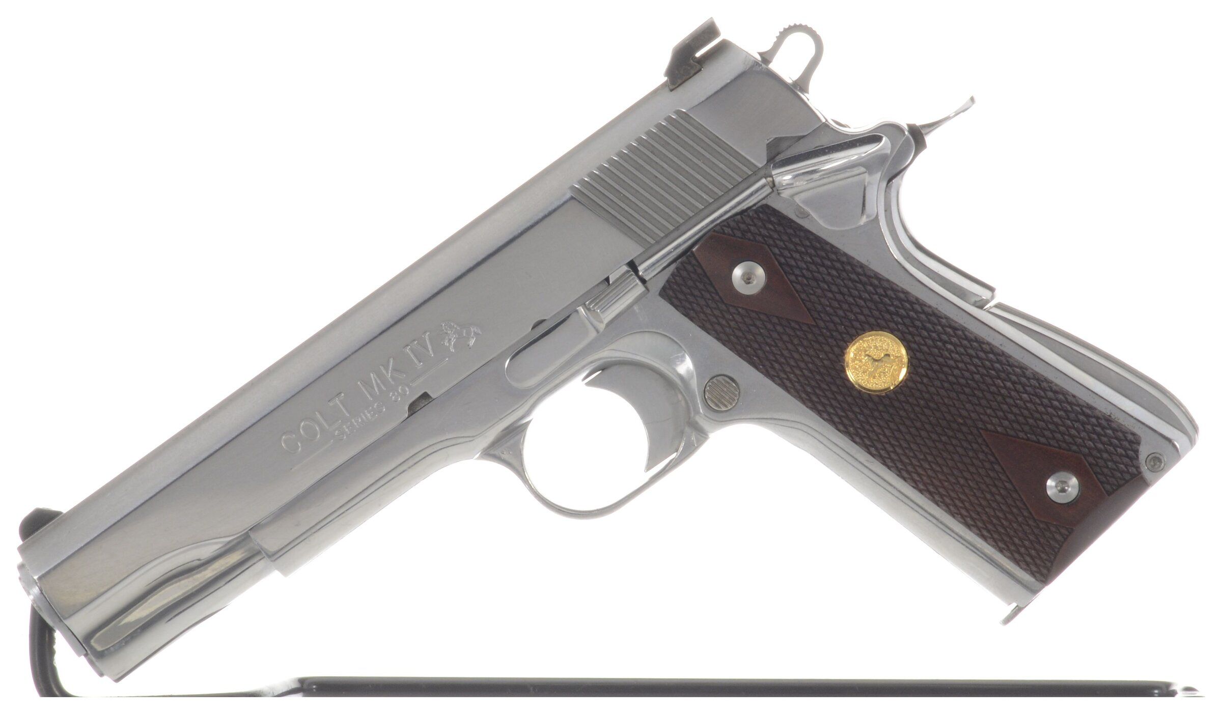 Colt Mk Iv Series 80 Government Model Semi Automatic Pistol Rock