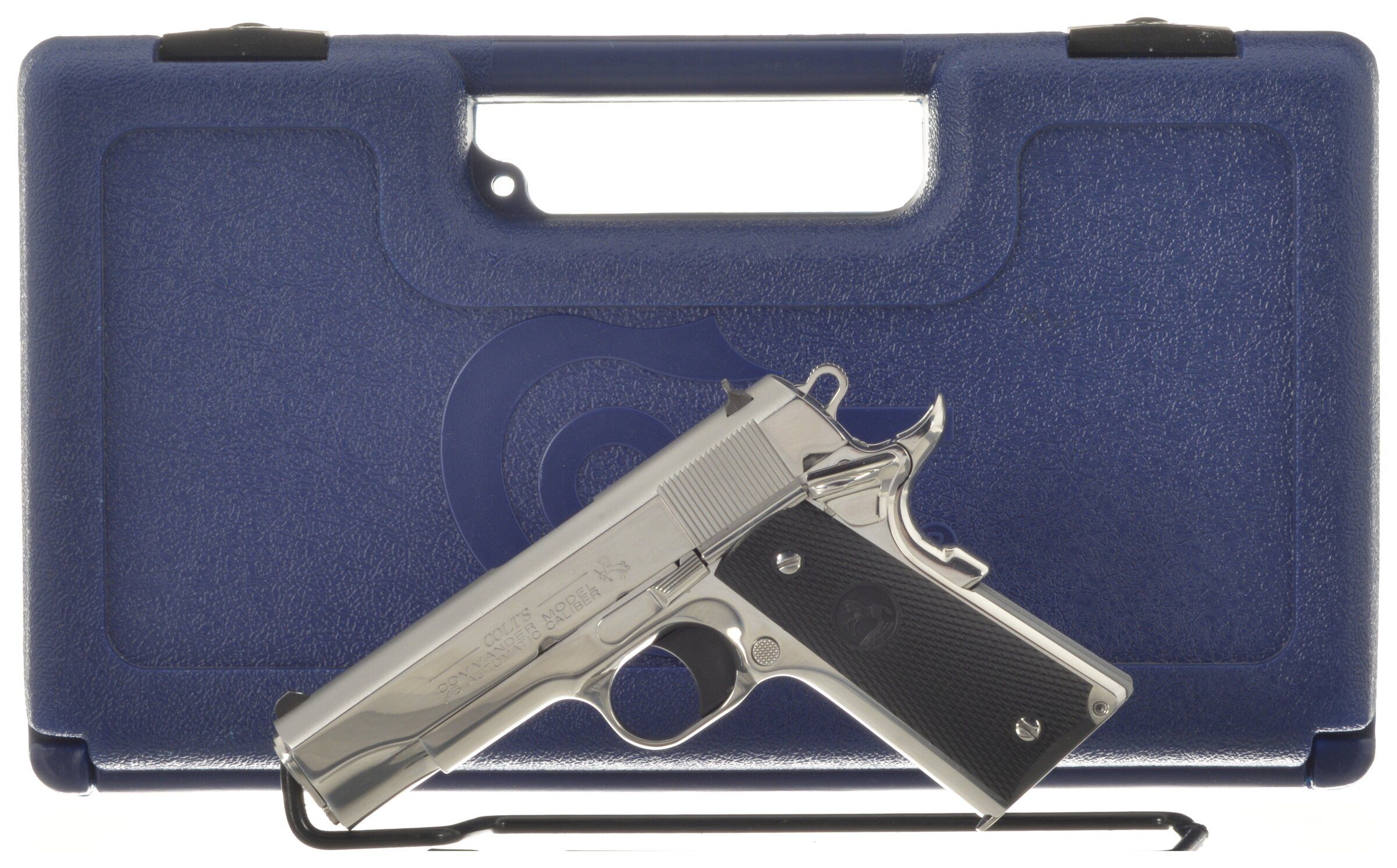 Colt Commander Model Semi-Automatic Pistol with Case | Rock Island Auction