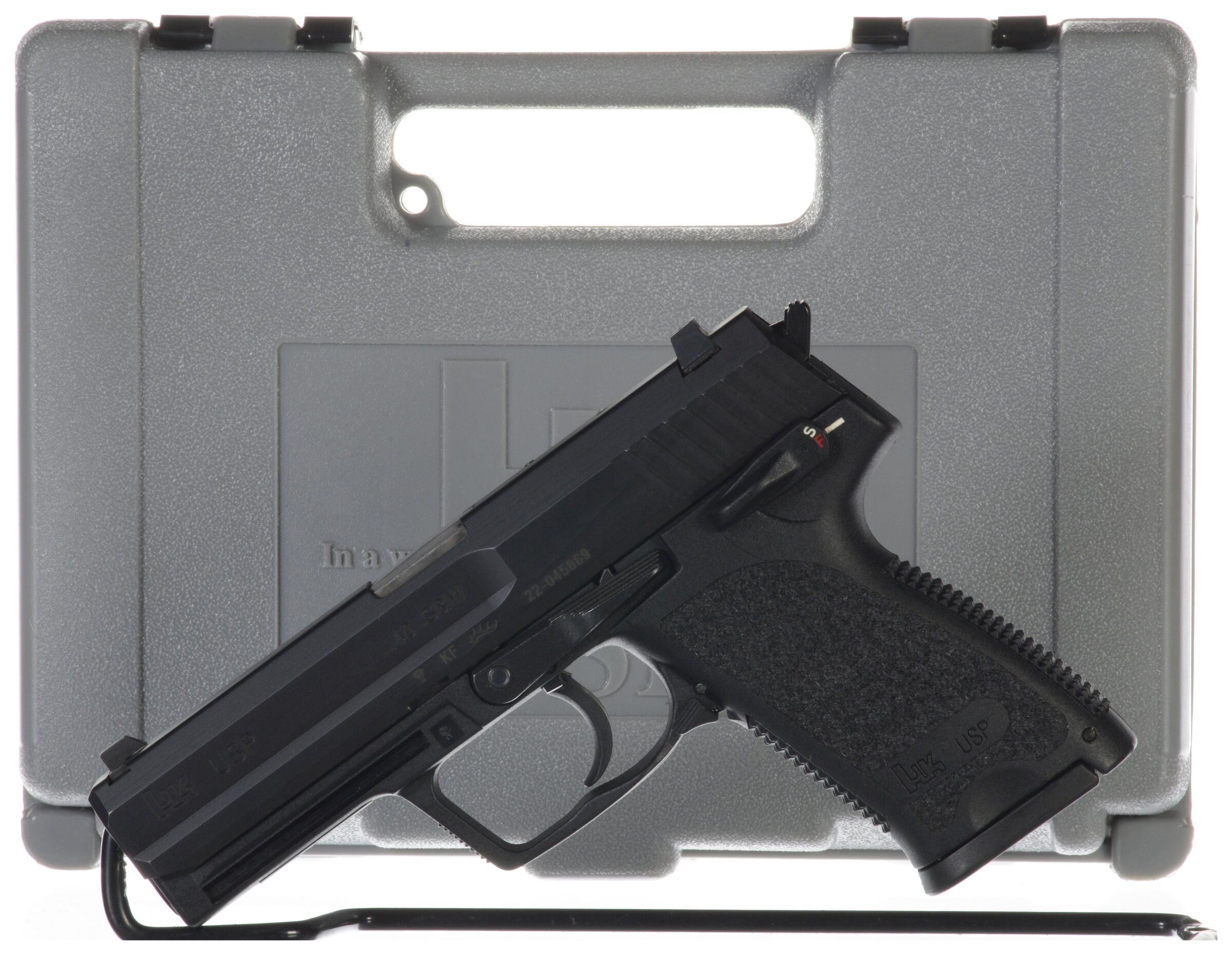 Heckler & Koch USP Semi-Automatic Pistol with Case | Rock Island Auction