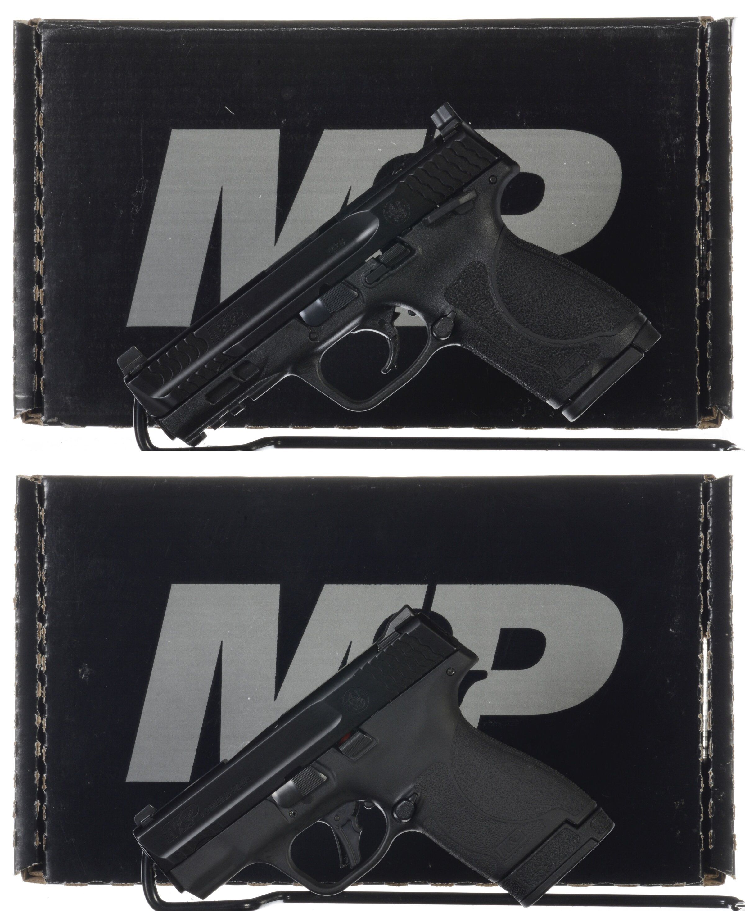 Two Smith & Wesson M&P9 Semi-Automatic Pistols with Boxes | Rock Island ...